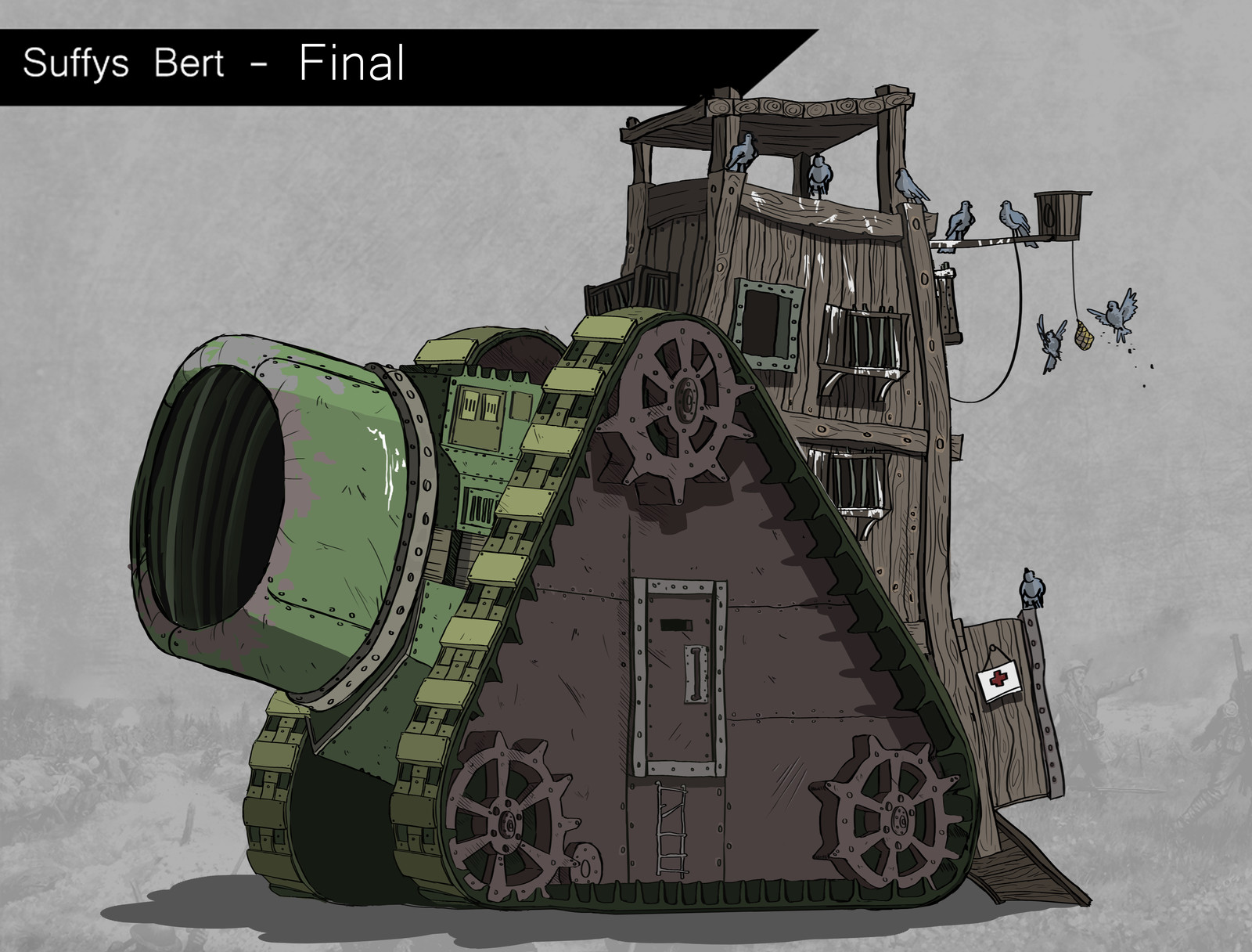 Bert Suffys - Valiant Hearts Vehicle Design