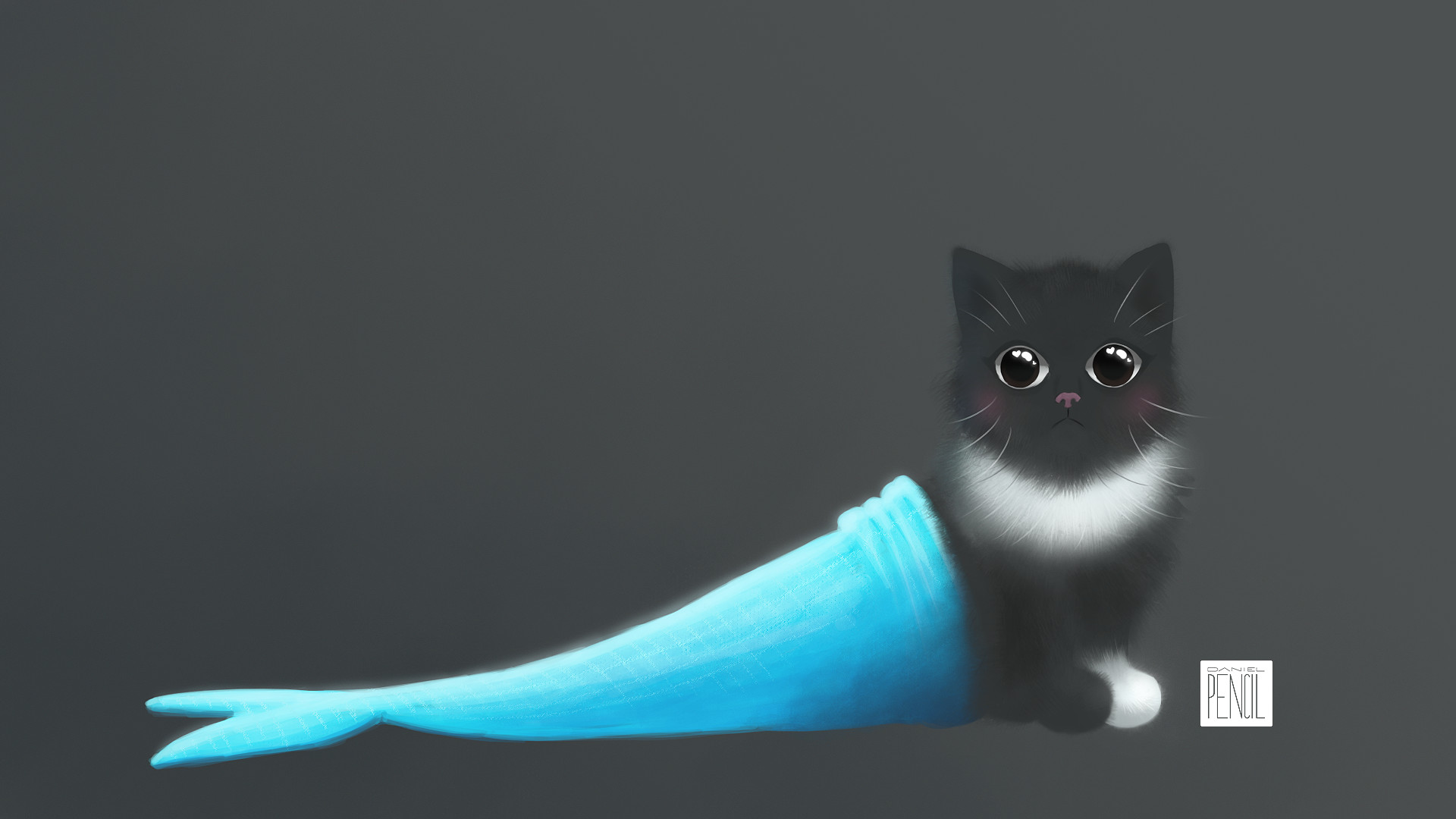 ArtStation - Mermaid Neko-chan