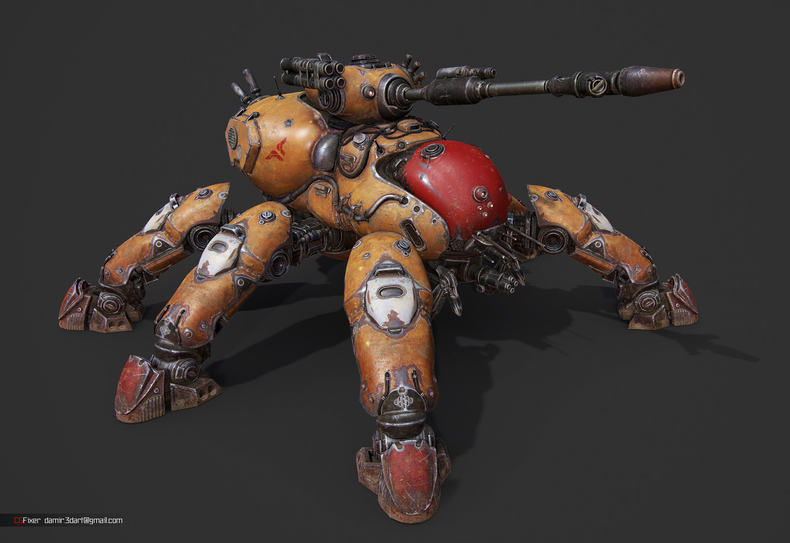 Damir Us - Fallen Walker (Destiny Fan Art)