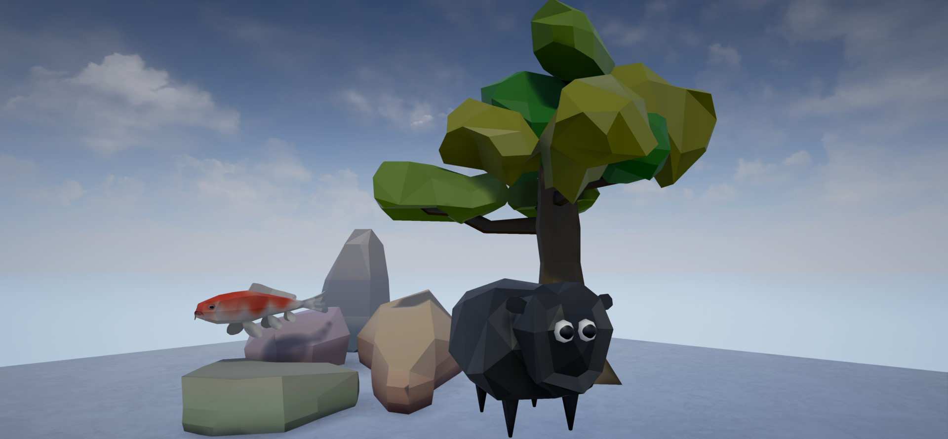 ArtStation - Low Poly Art Test