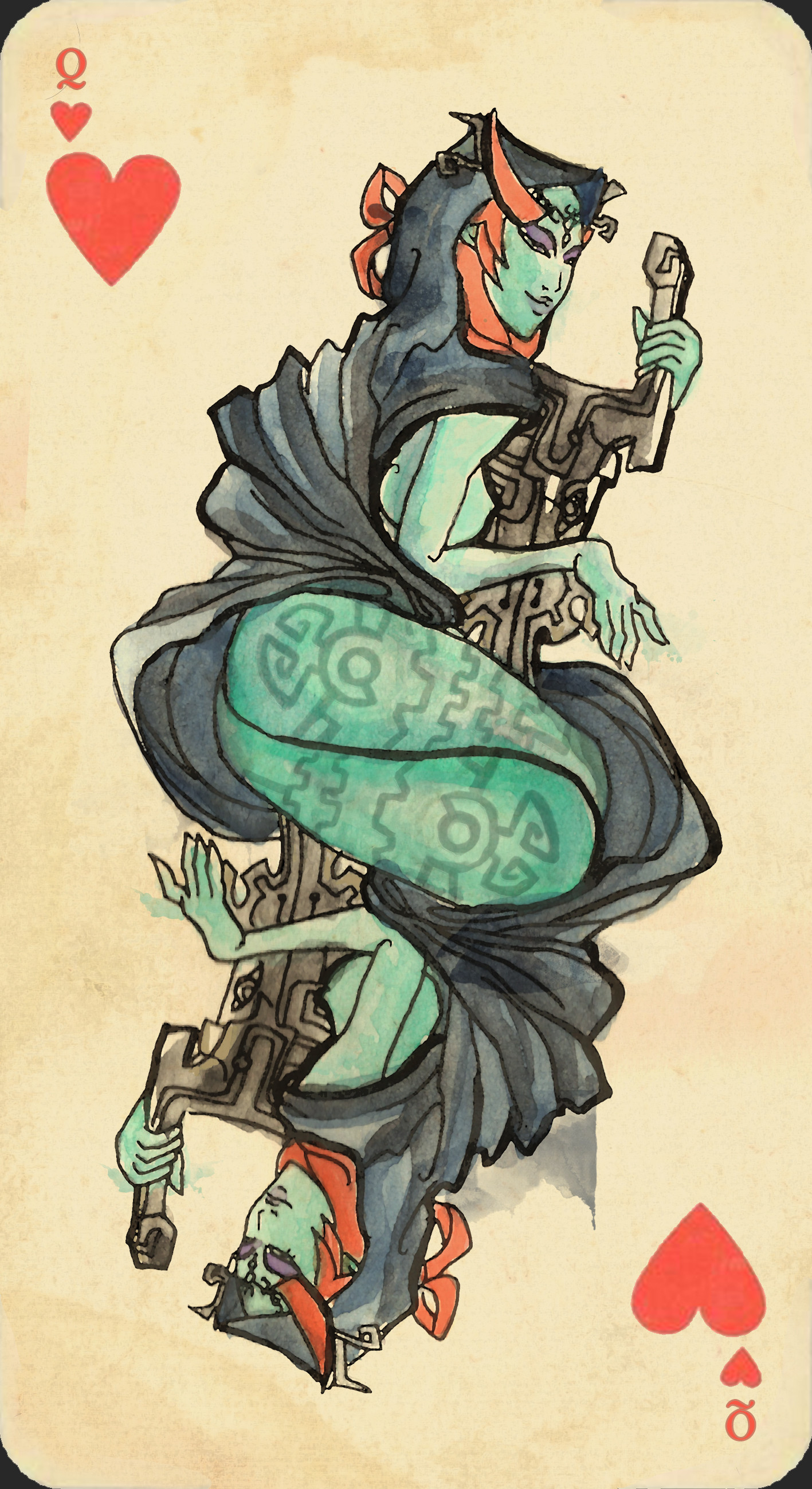 ArtStation - Midna, Queen of Hearths