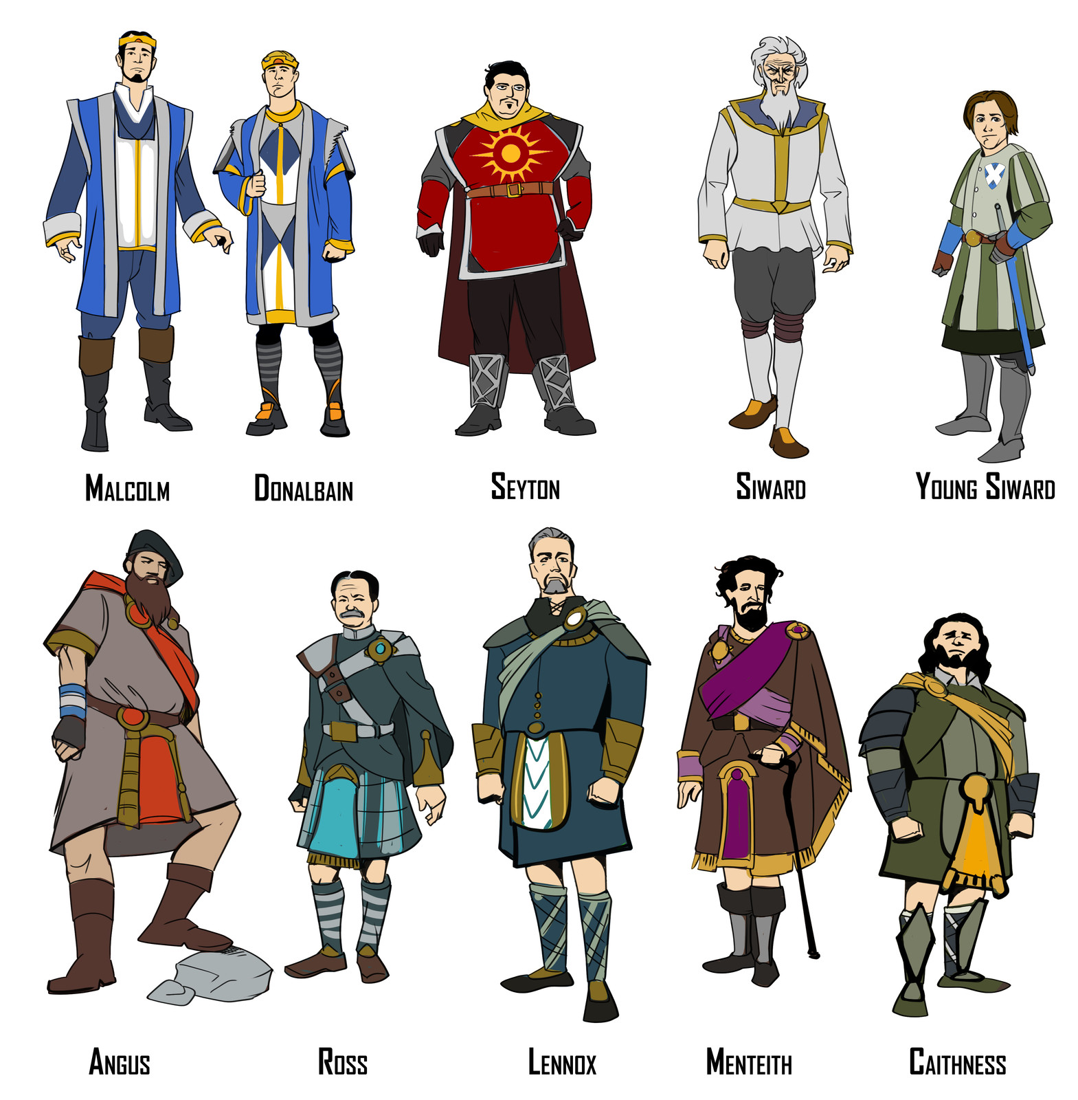 Nova MadArt - Concepts for Nerdstudy's Macbeth 2