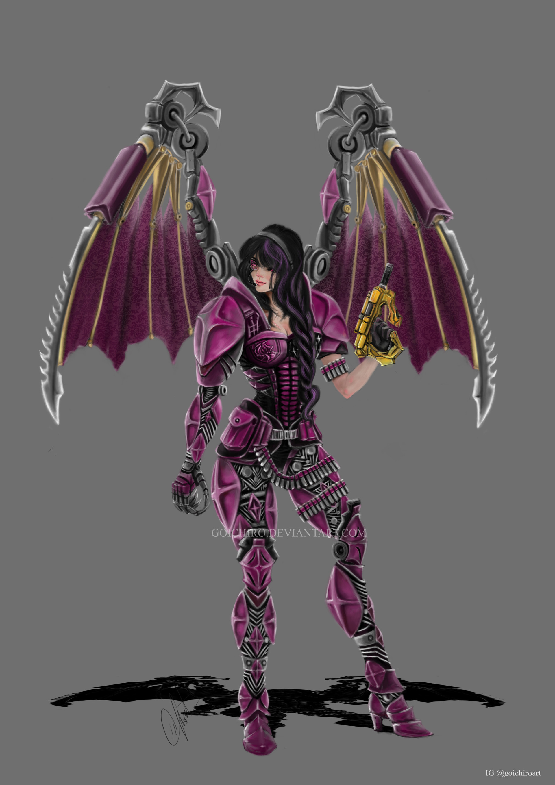 ArtStation - mecha girl