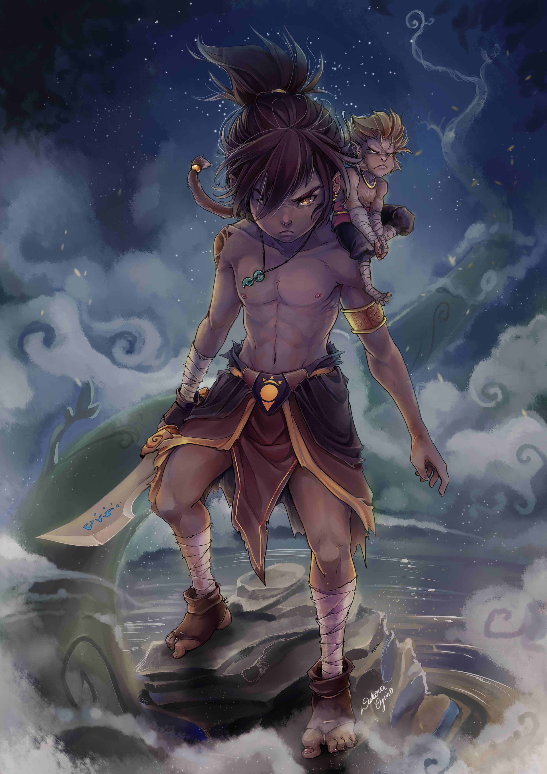 ArtStation - Bóia - A Lenda de Bóia