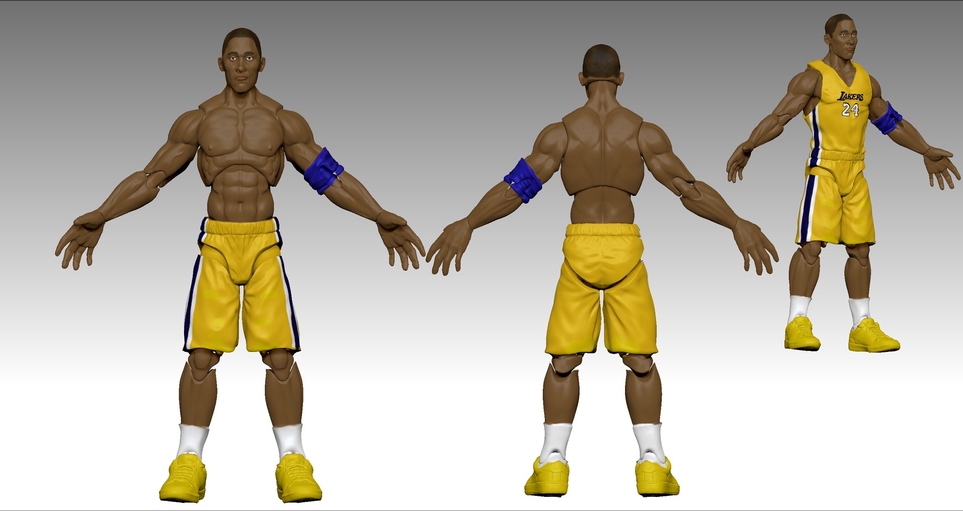 Sean Dabbs - Basketball heroes action figures for Jazwares