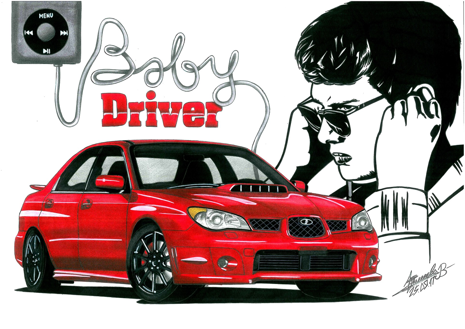 ArtStation - Baby driver