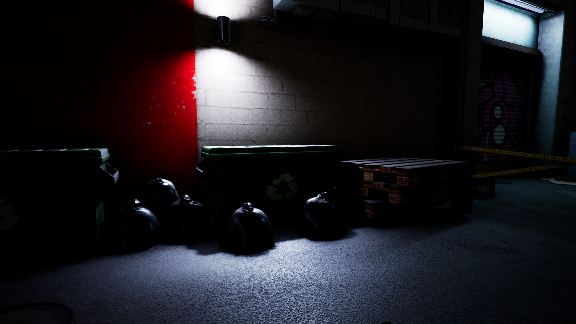 My Fransson - Back Alley Crime Scene