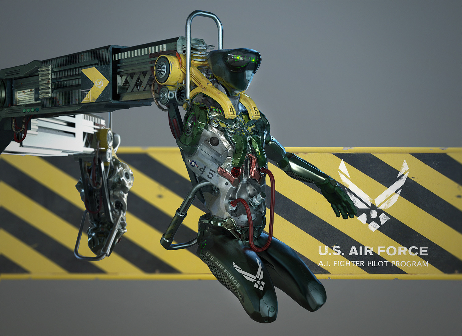 ArtStation - A.I. Fighter Pilot
