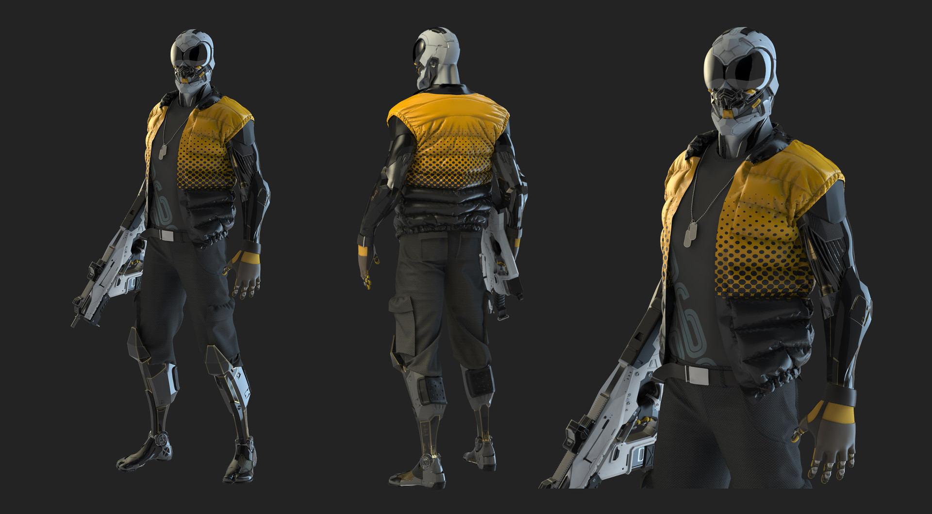 ArtStation - SF Character Concept