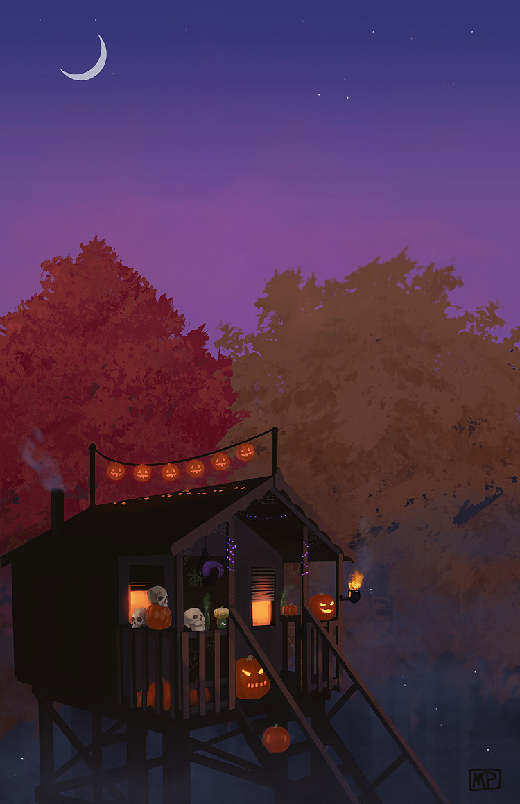 ArtStation - The Halloween Shack