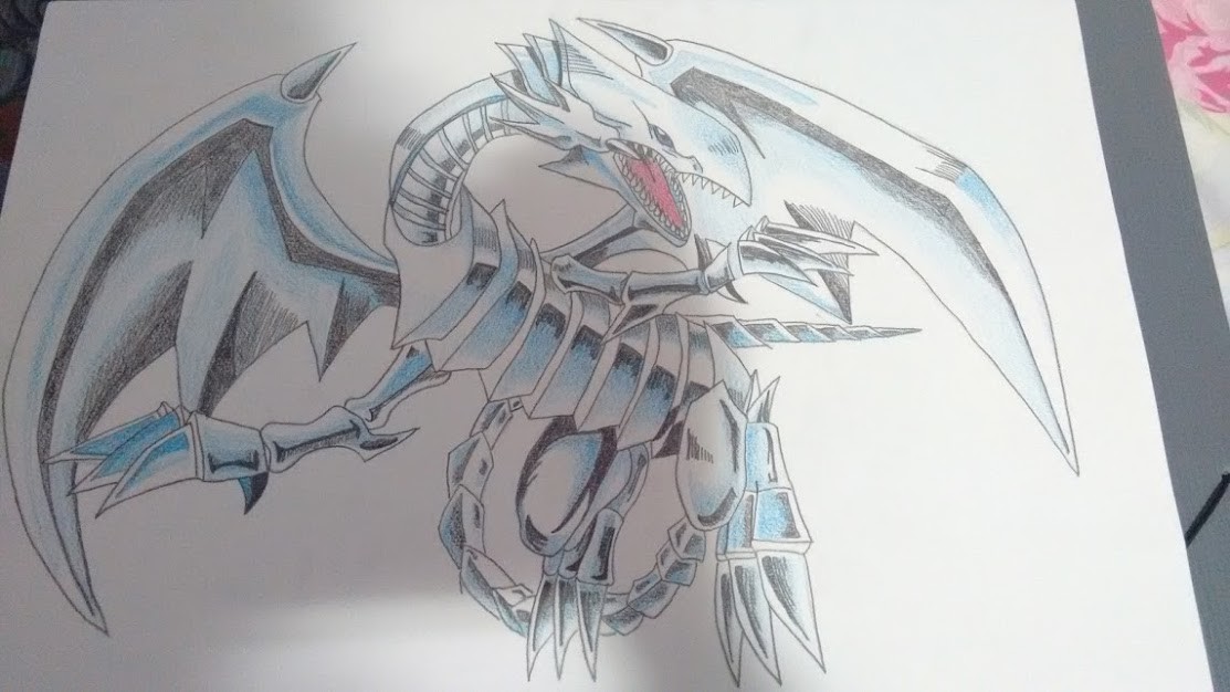 ArtStation - Blue Eyes White Dragon