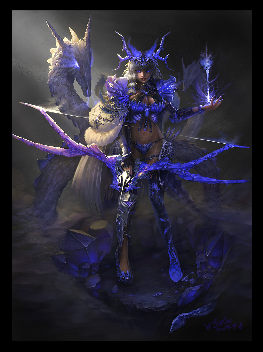 ArtStation - Mana's Dragon Archer