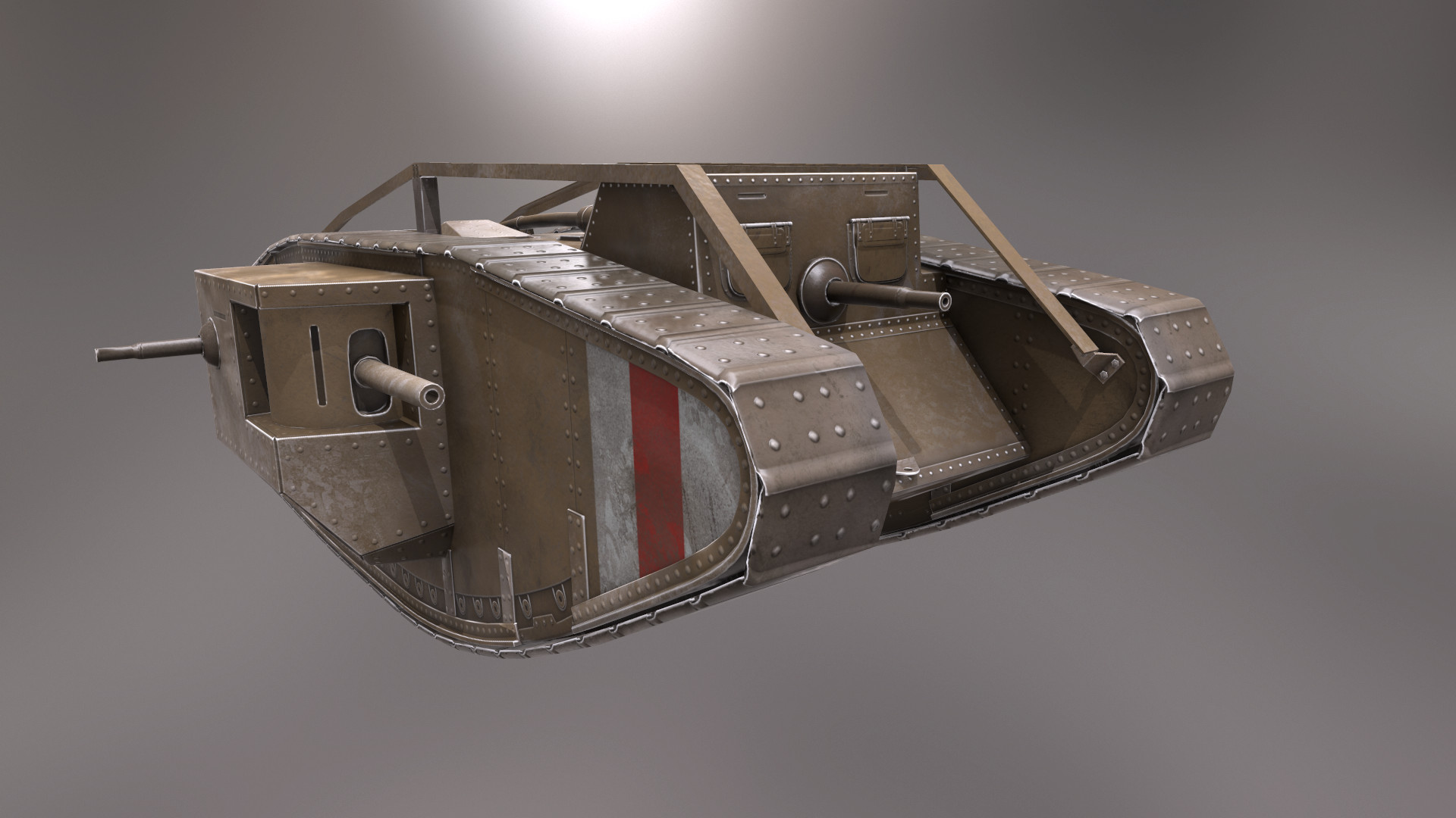 ArtStation - Mark IV Tank