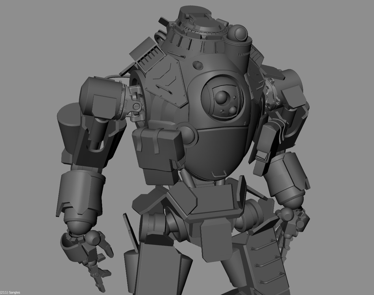 Vincent Fillion (aka Sobschack) - WIP Atlas Titan from Titanfall ...