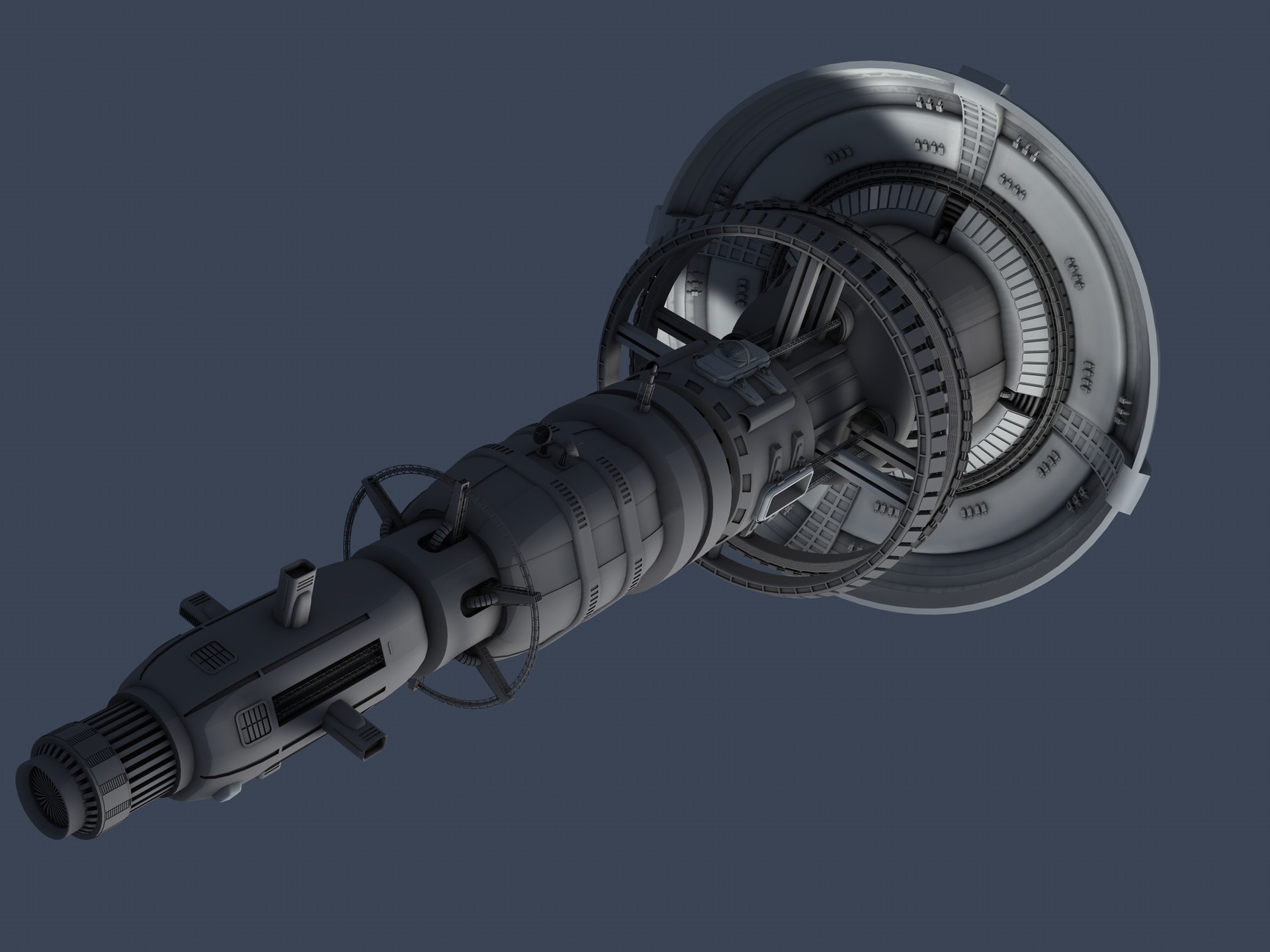 ArtStation - Star Carrier model 3d