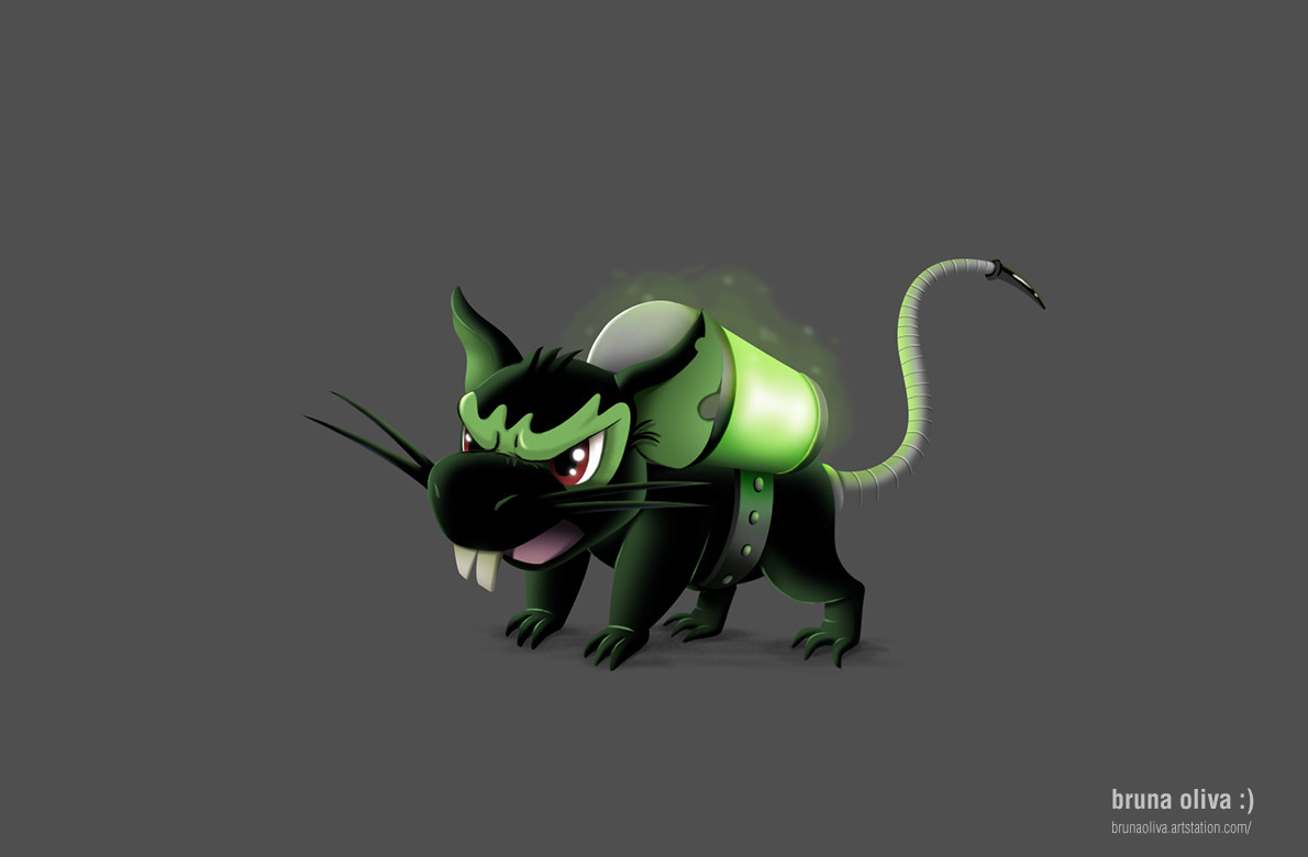 ArtStation - Fakemon: Rapest