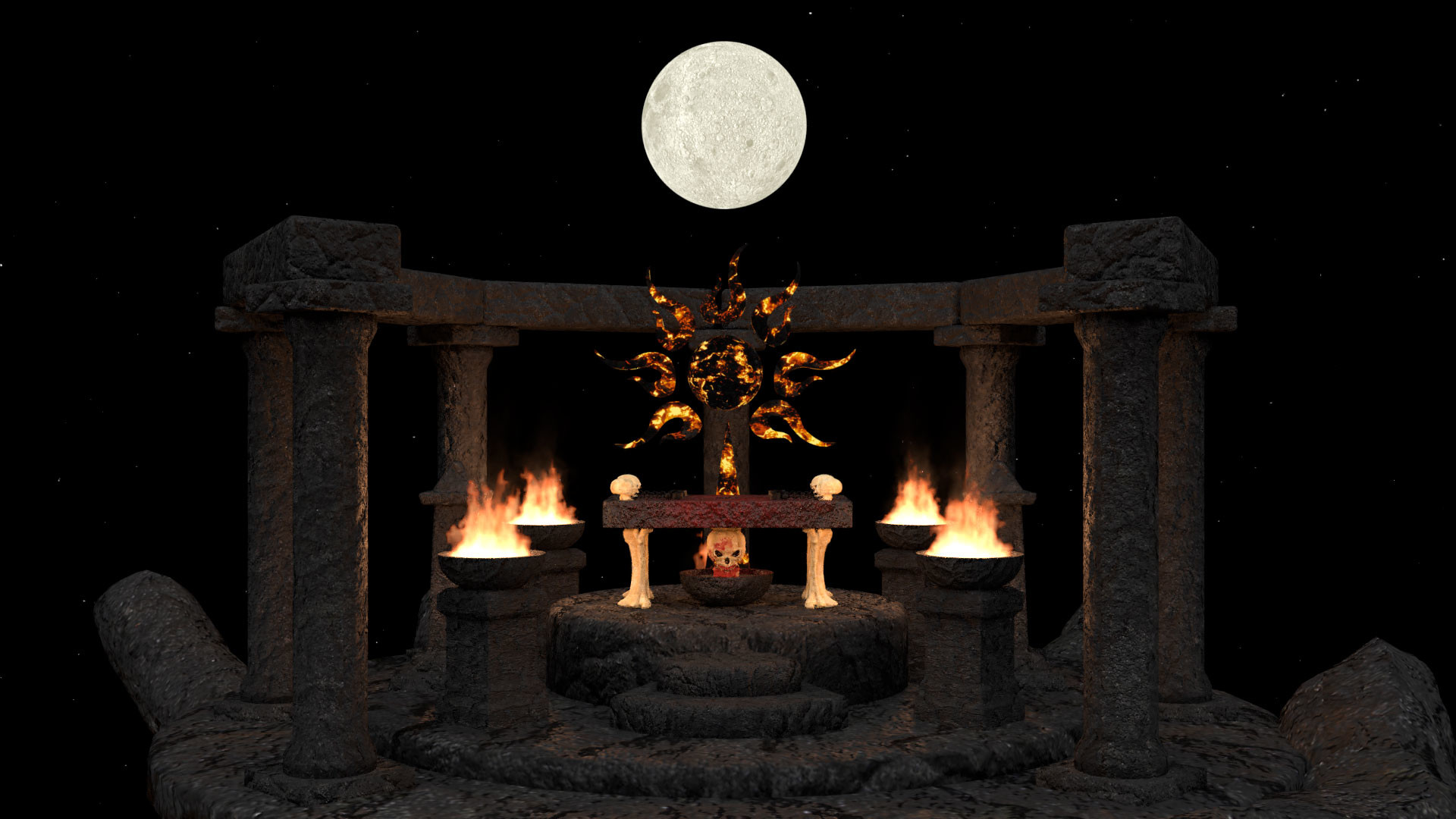 Giuseppe GraffiMiao - Sacrificial Altar