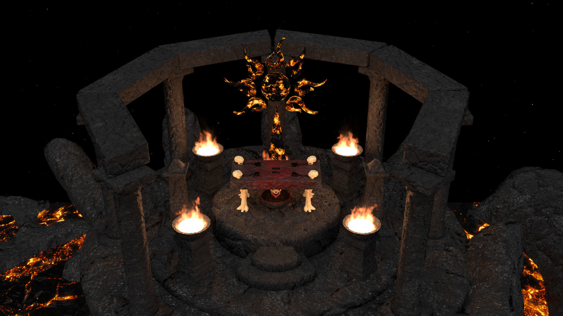 Minecraft Sacrificial Altar