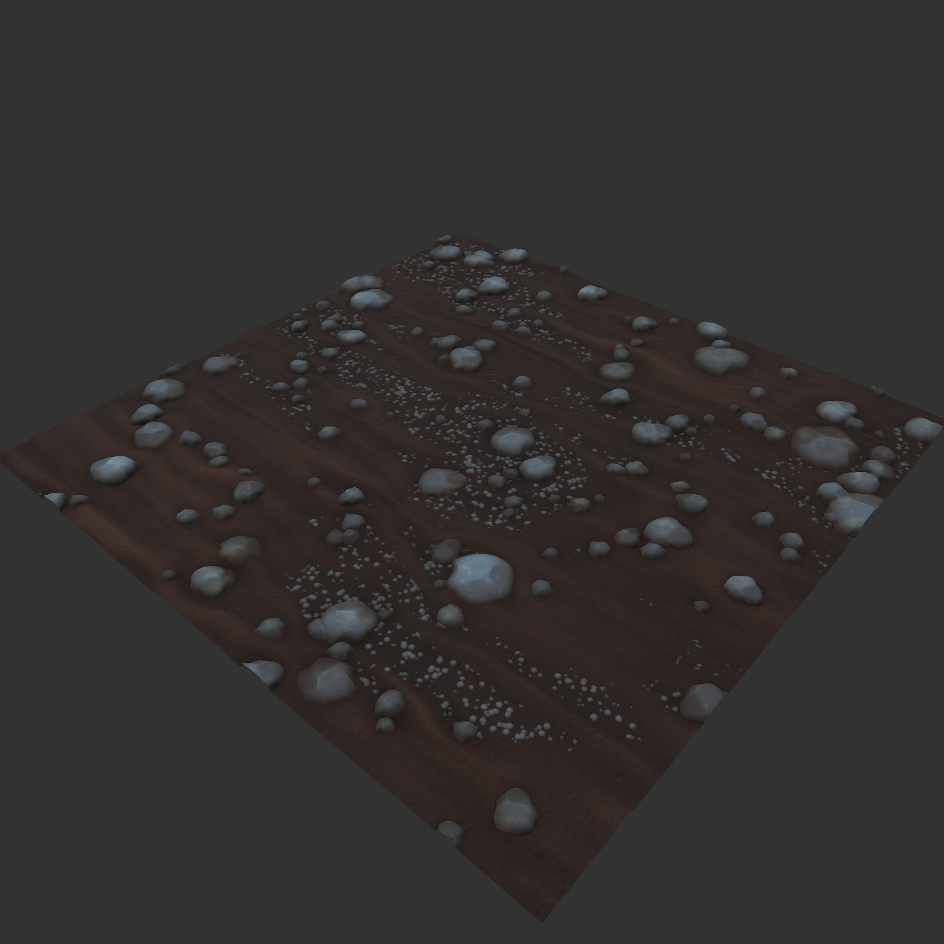 ArtStation - Stylized River-bed