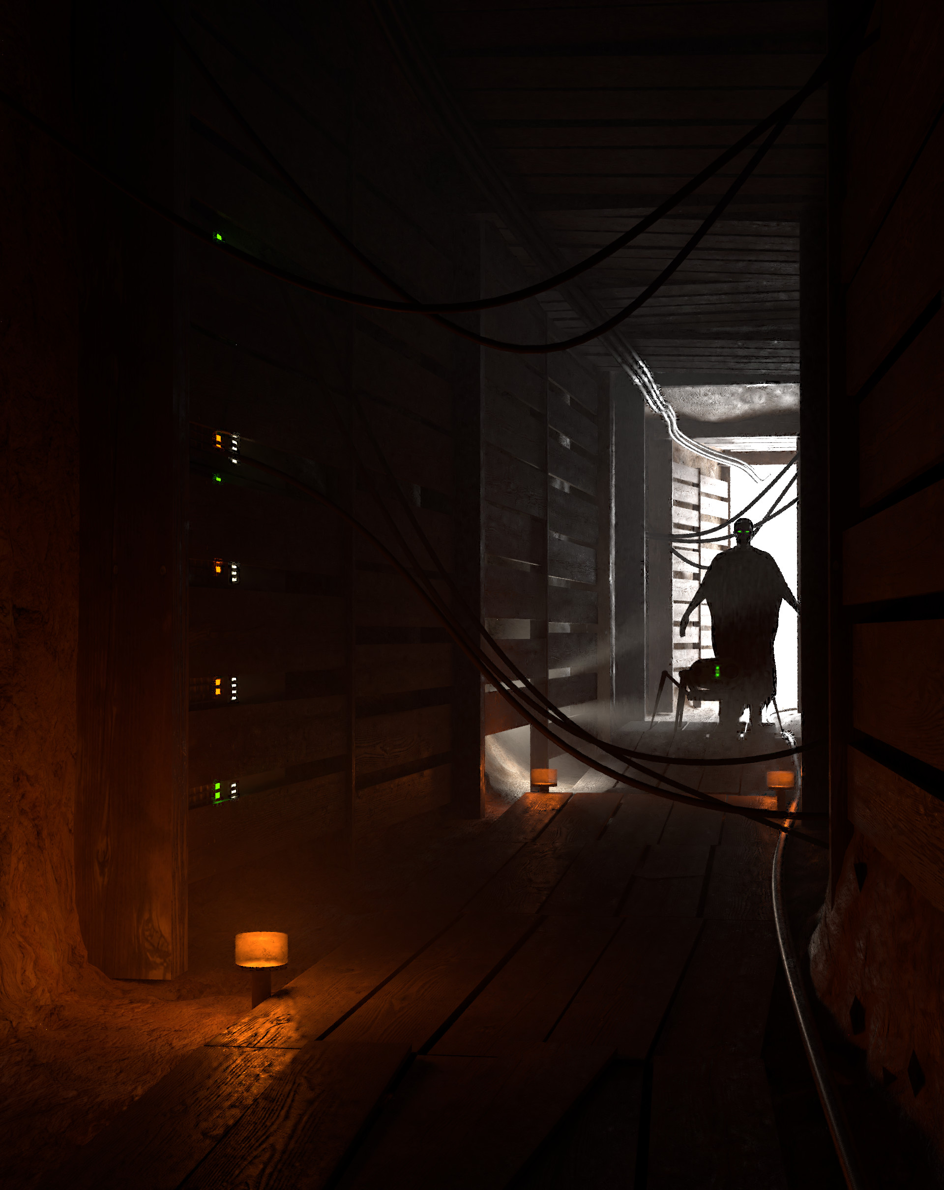 ArtStation - Mining tunnel