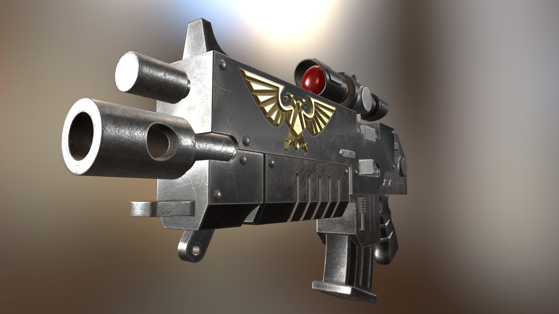 Alvin Zhi Jian Chen - Warhammer 40K: Mk II Cawl-pattern Bolt Rifle