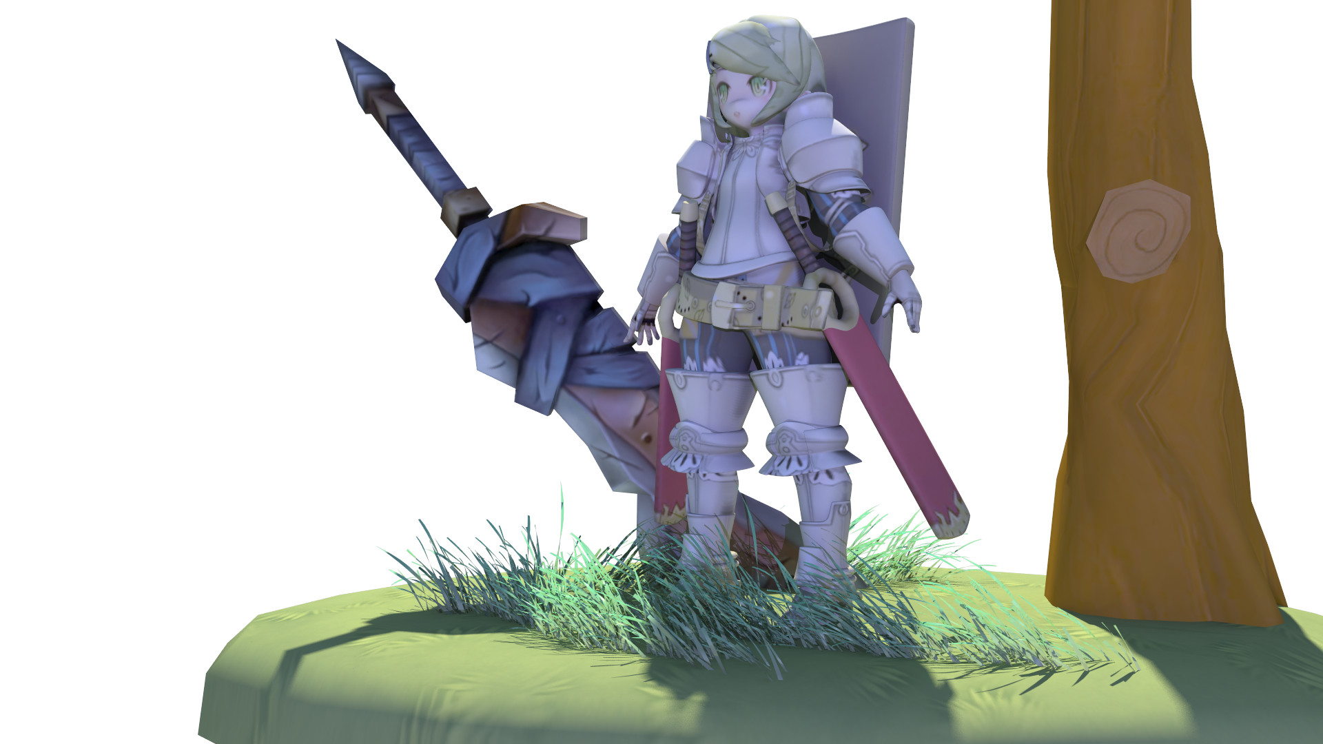 ArtStation - Low poly character model