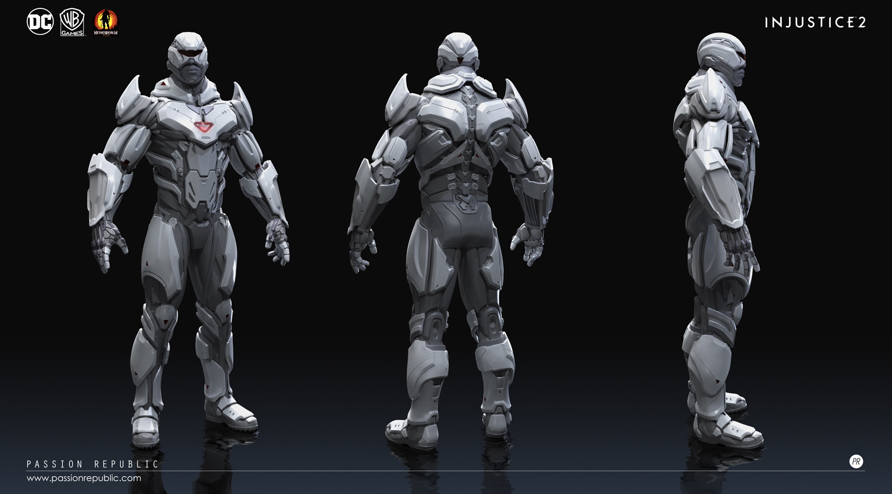 Meng Guan - Injustice 2 - Cyborg