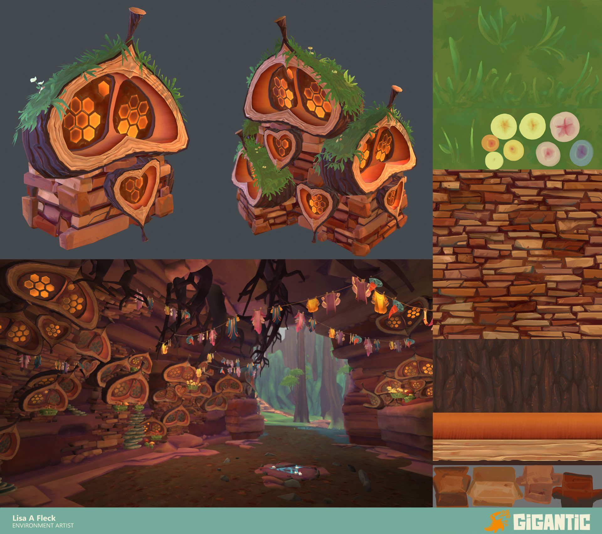ArtStation - Ember Grove Nuthouses