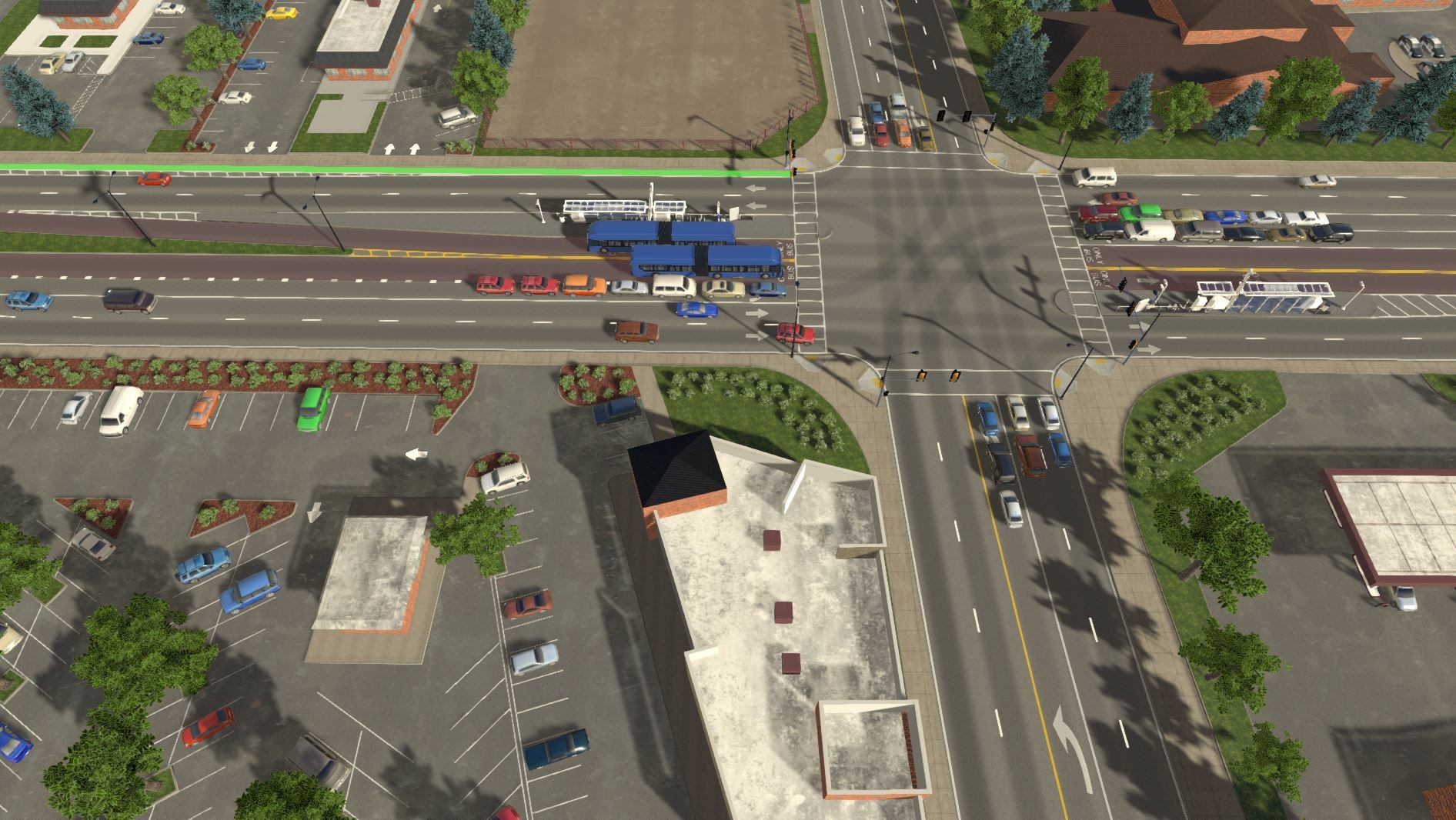 ArtStation - El Camino Intersection