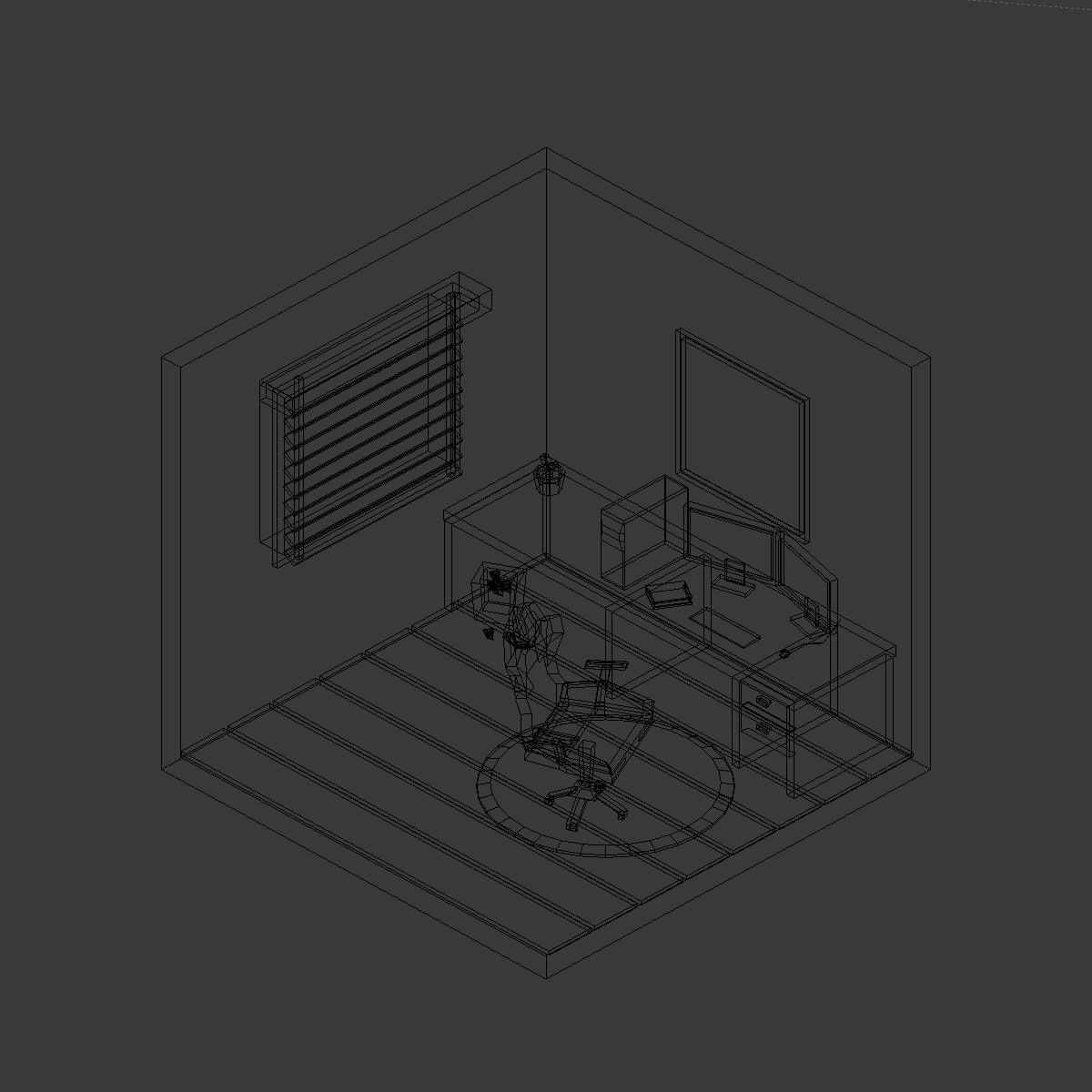 how to draw a gaming room