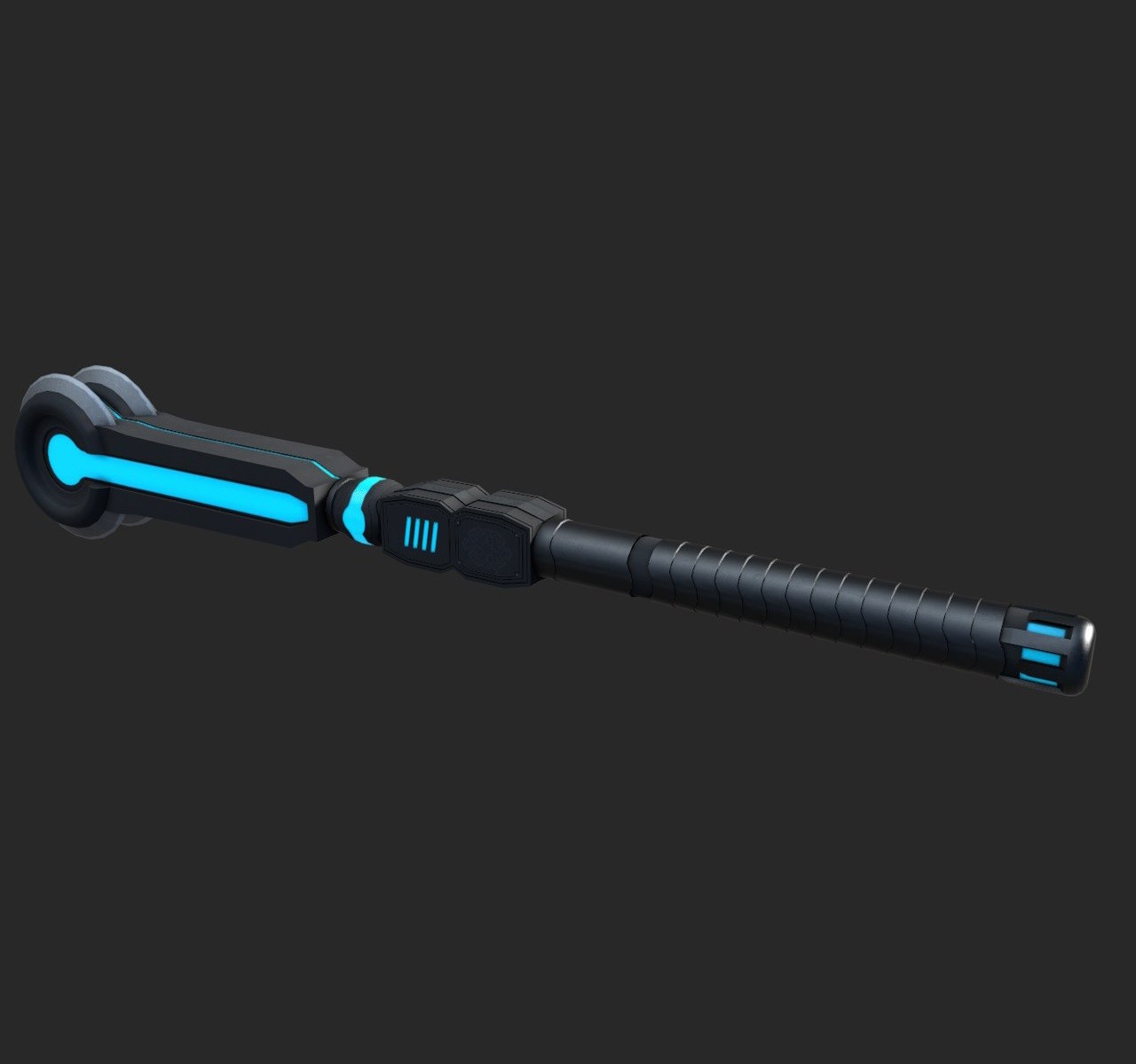 ArtStation - sci-fi mace