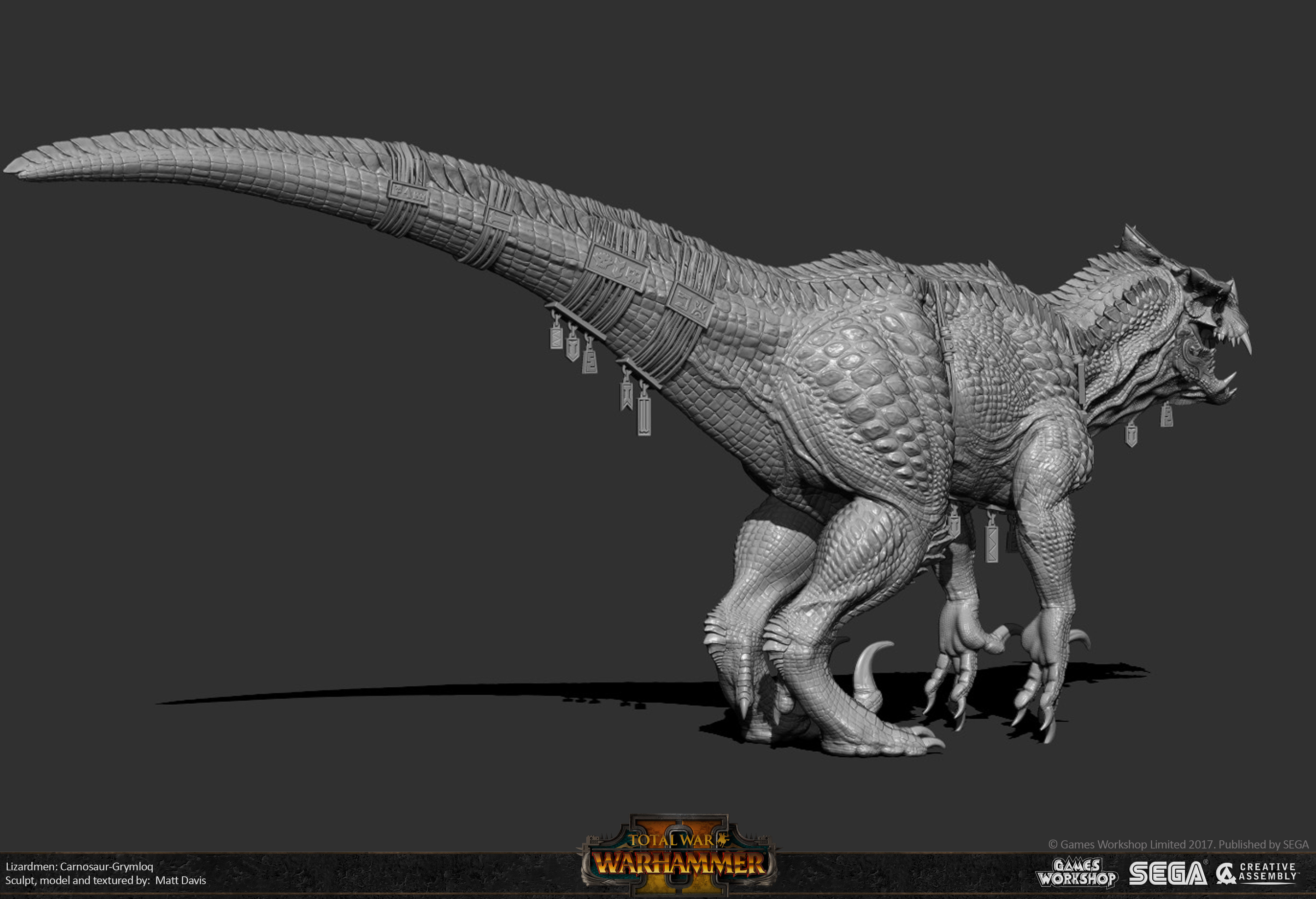 Matthew Davis - Total War: Warhammer 2 -Carnosaur