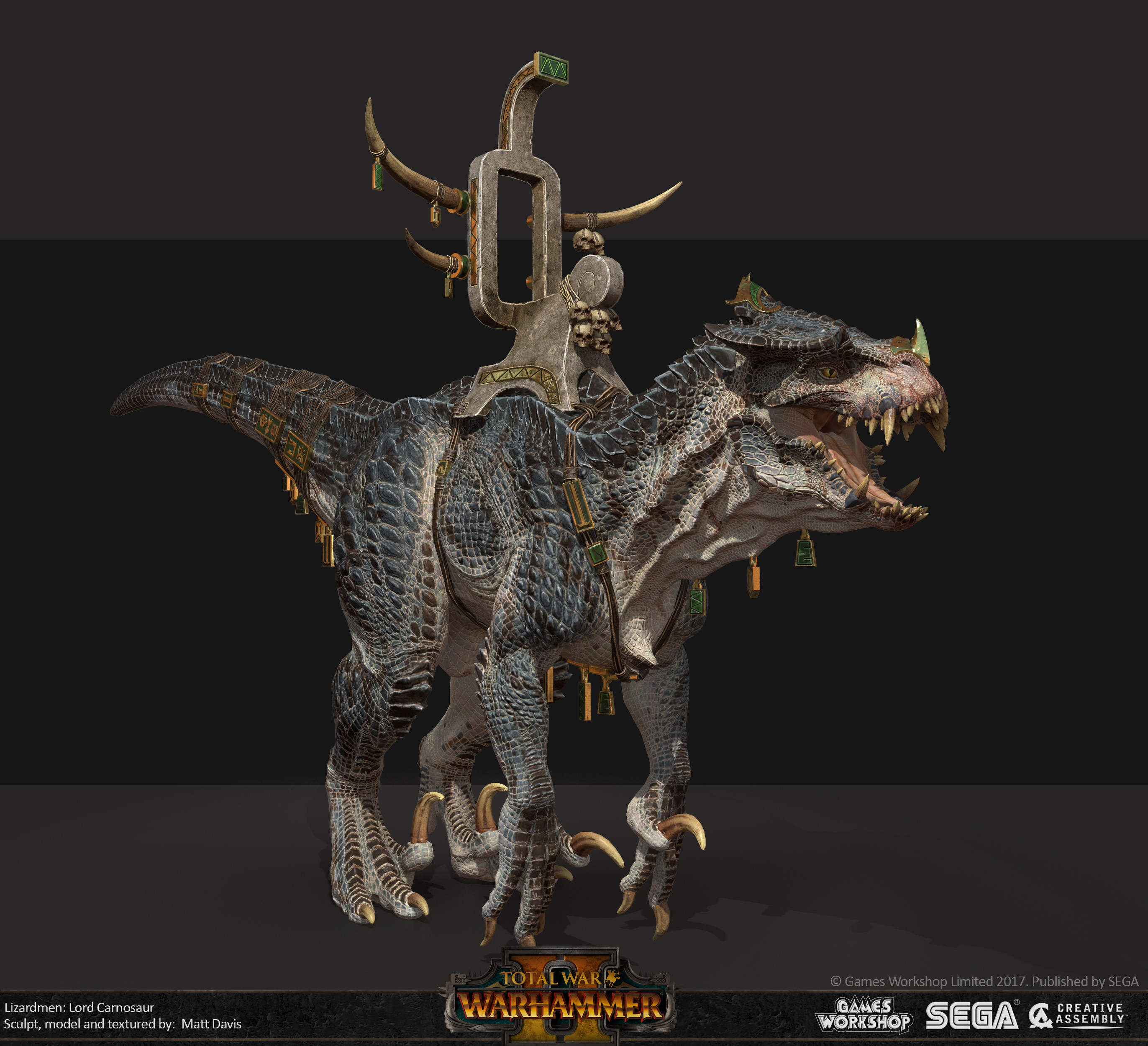 Matthew Davis - Total War: Warhammer 2 -Carnosaur