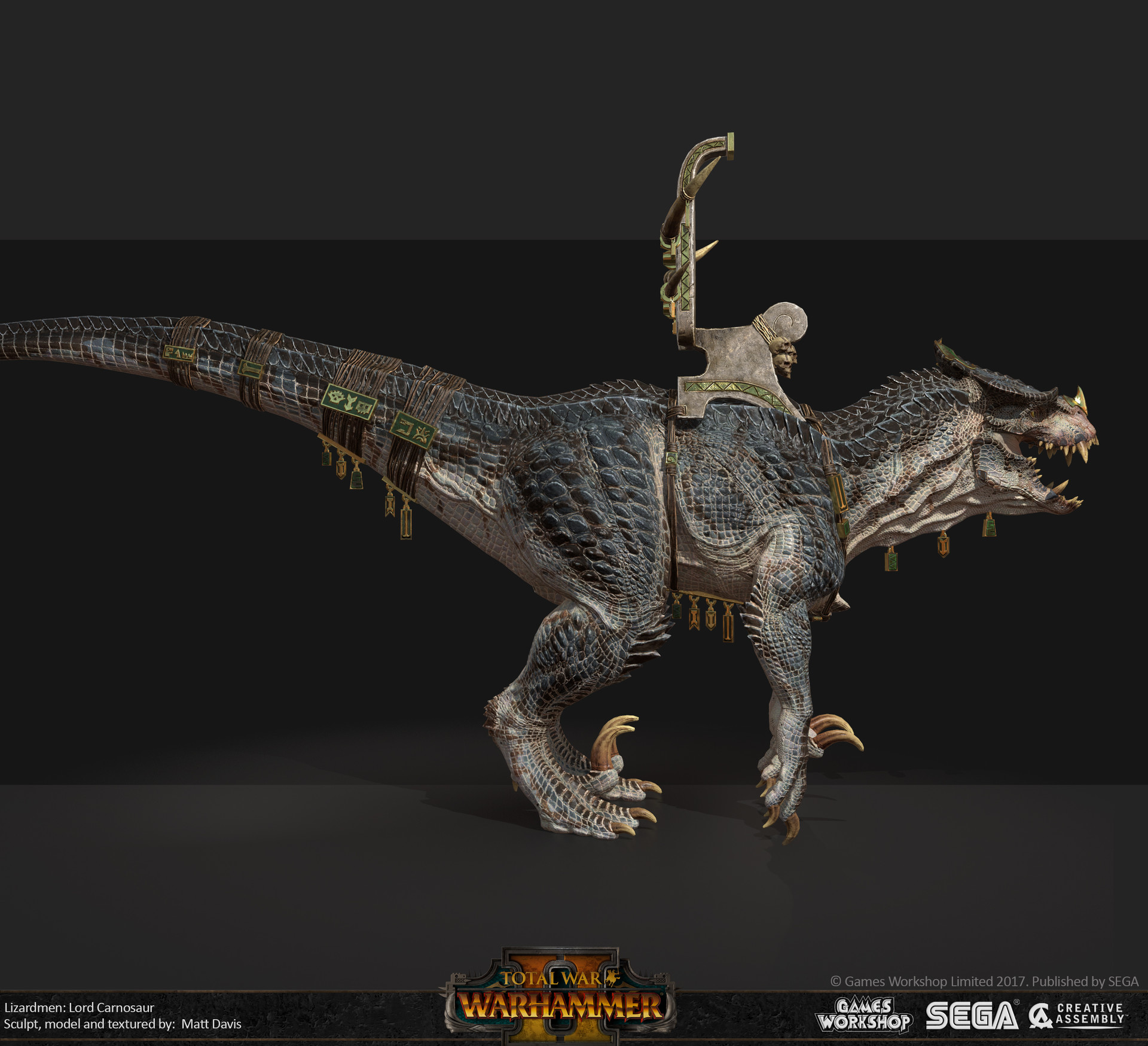 Matthew Davis - Total War: Warhammer 2 -Carnosaur