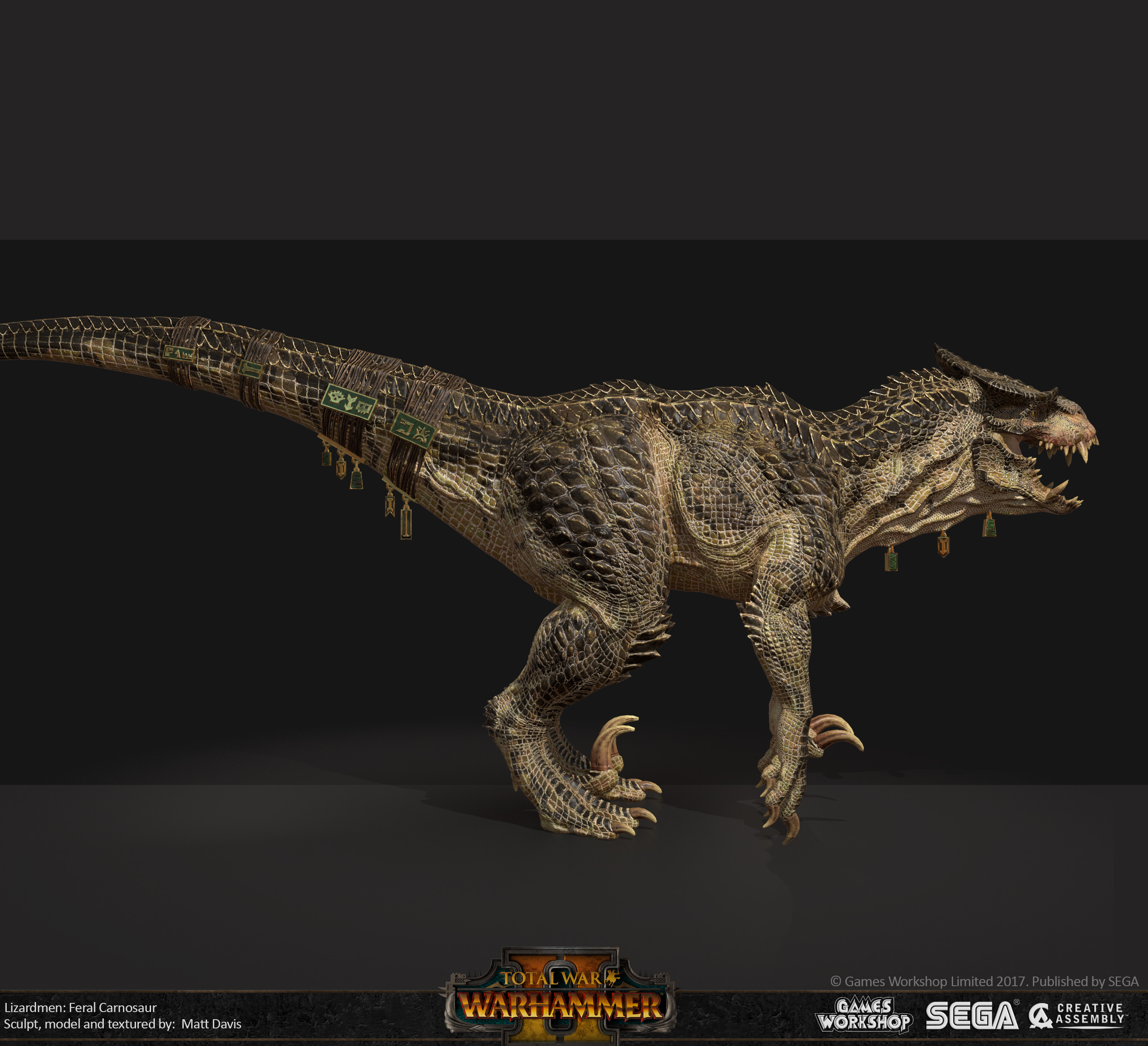 Matthew Davis - Total War: Warhammer 2 -Carnosaur