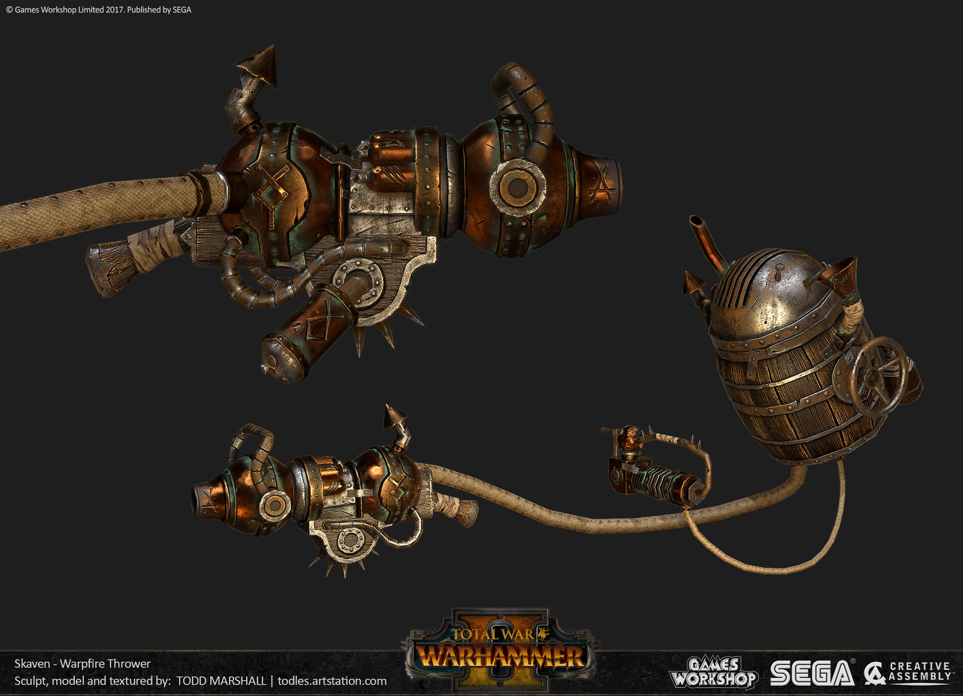 ArtStation - Warpfire Thrower