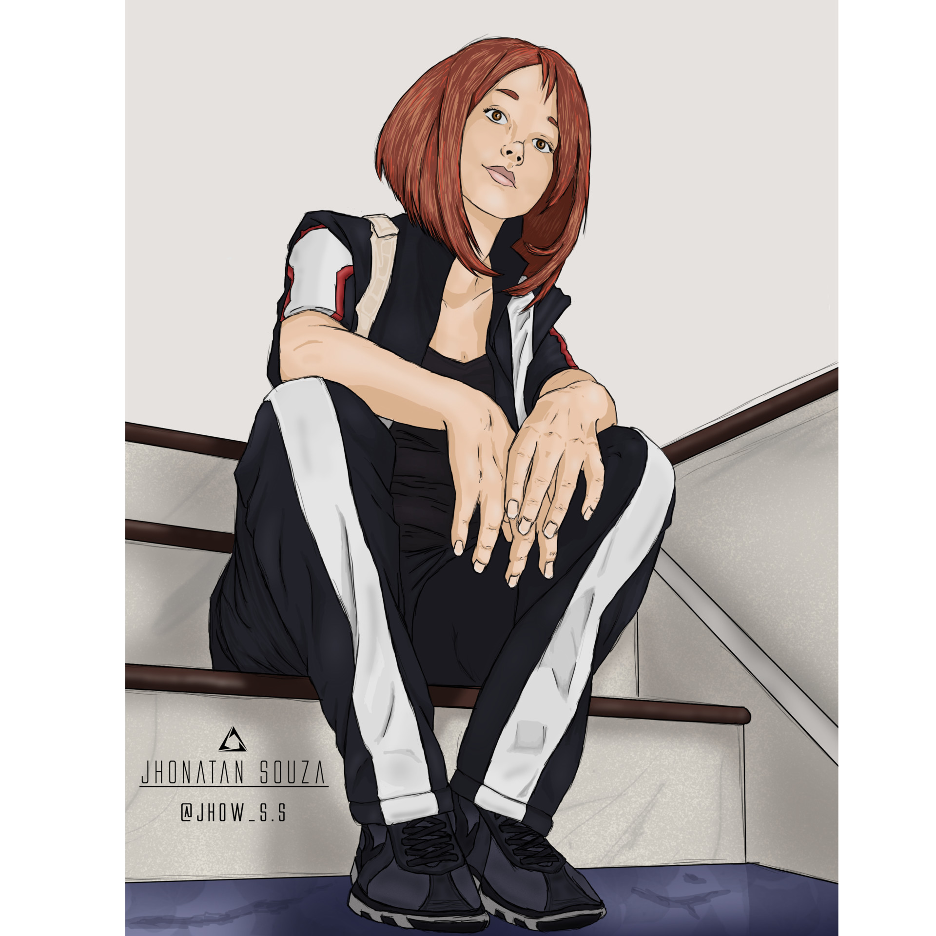 ArtStation - Ochako Uraraka - Boku no Hero