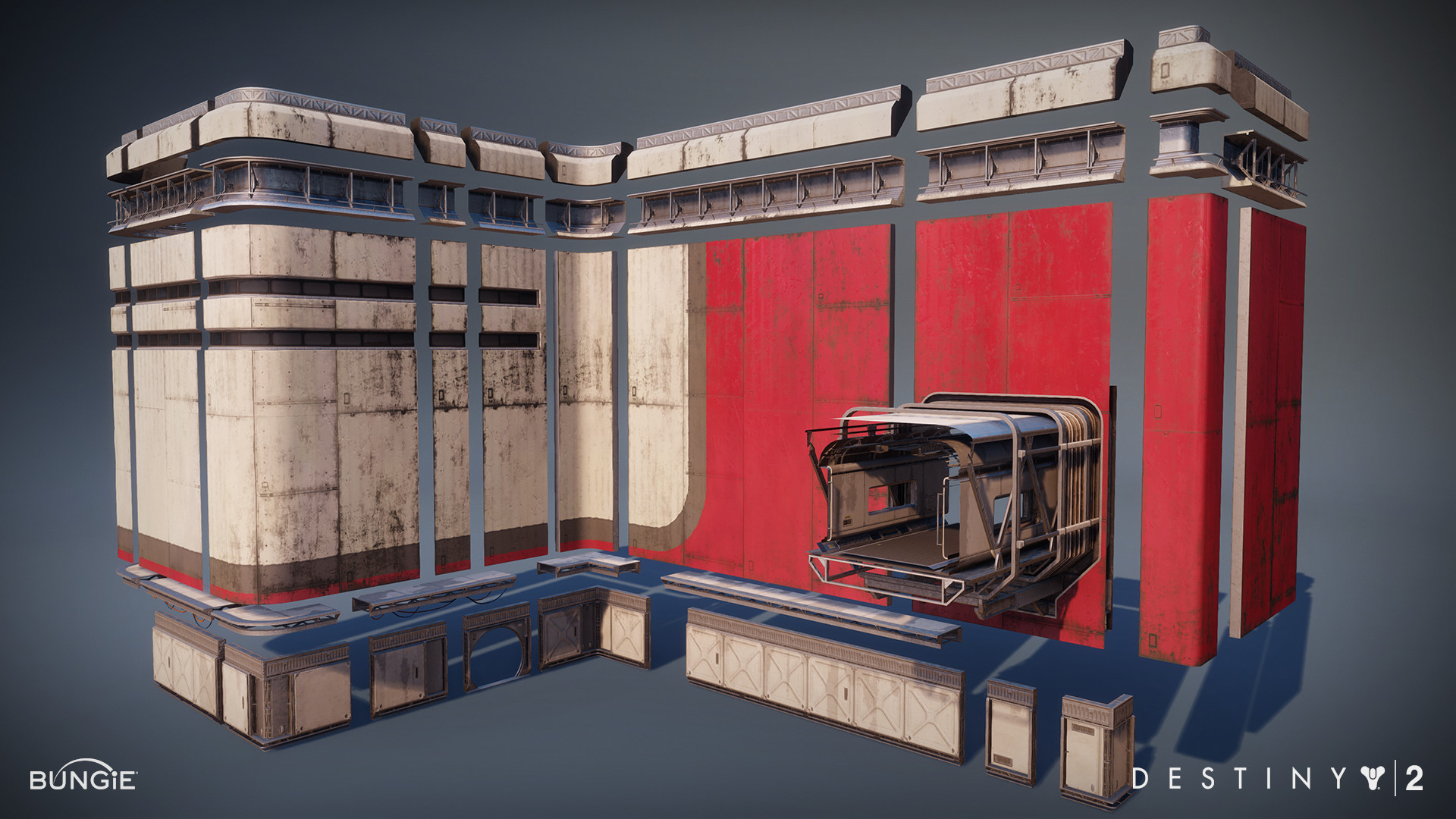 Ethan Scheu - Destiny 2 - Titan Modular Platform Rigs
