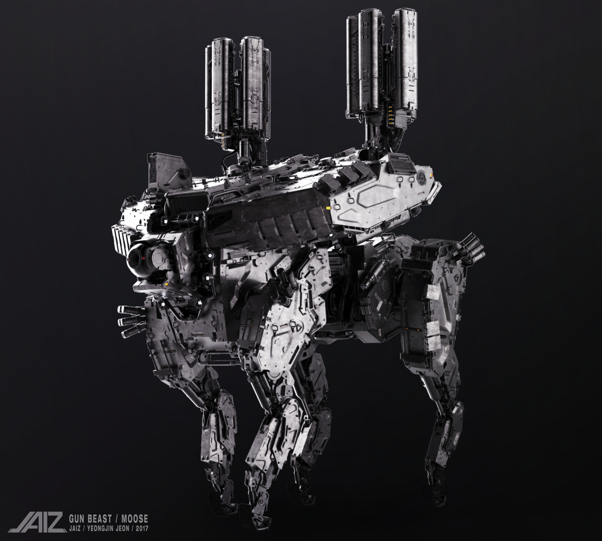 YeongJin Jeon - Gun Beast 001/ MOOSE