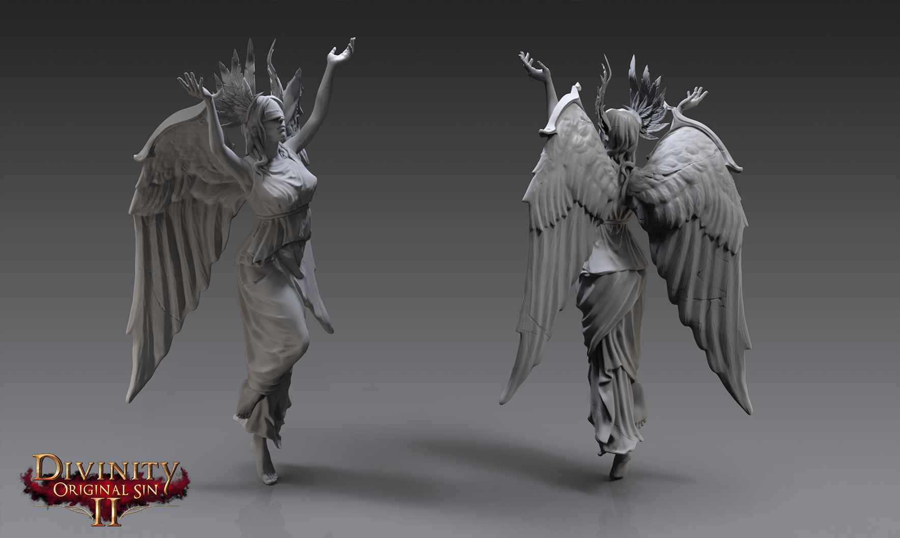 Alena Dubrovina - Waypoint Shrine statue DOS2