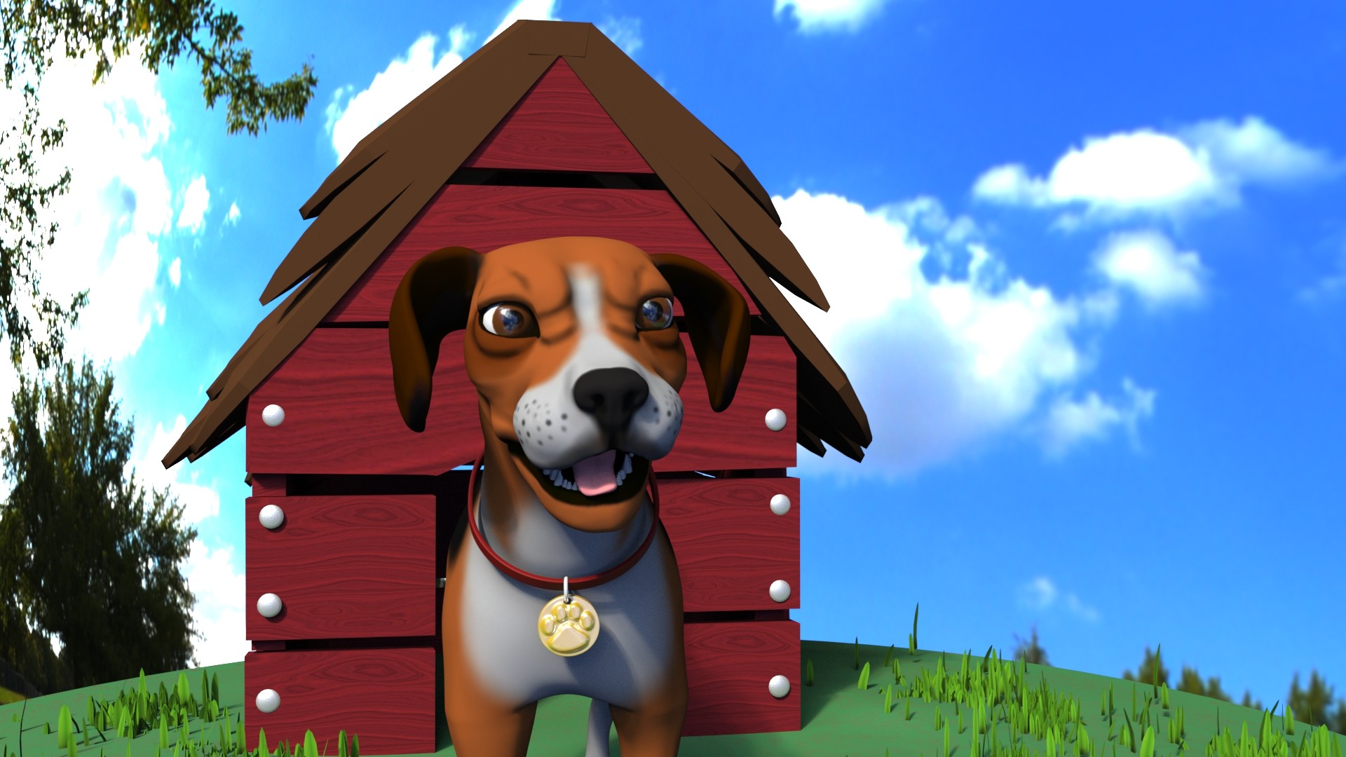 ArtStation - Dante The Dog