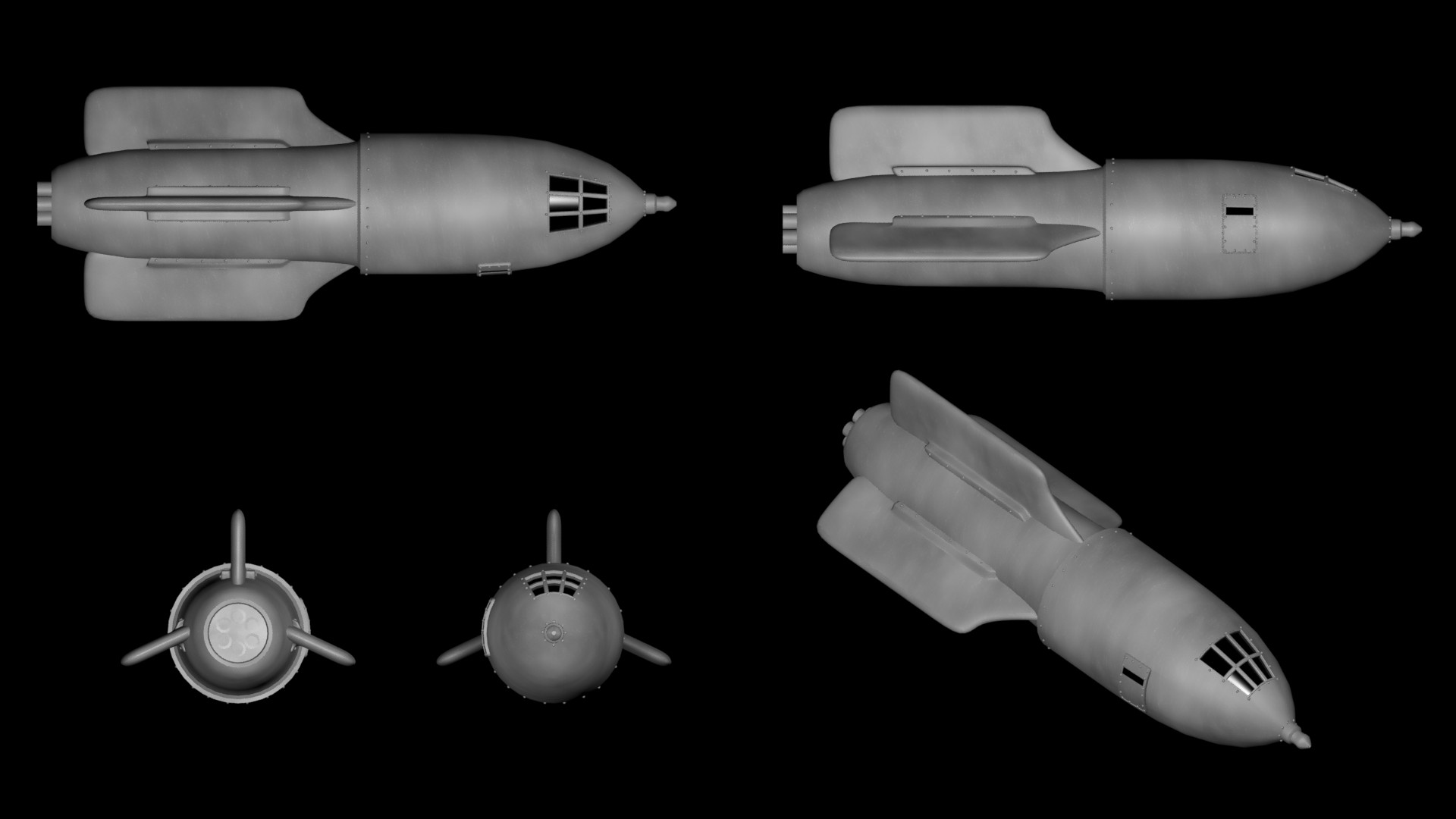 Brandon Minnick - 1930s Rocketship