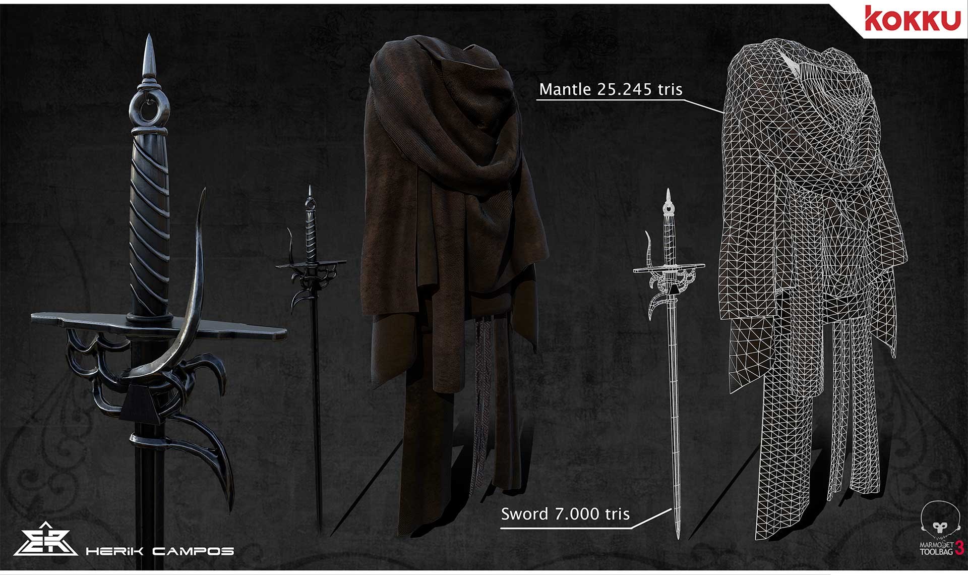 Herik Campos - Jylia - real-time Character