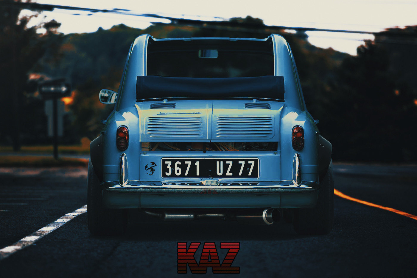 ArtStation - Vespa 400 Abarth