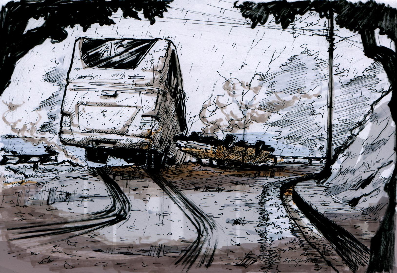 ArtStation - Crash Scene