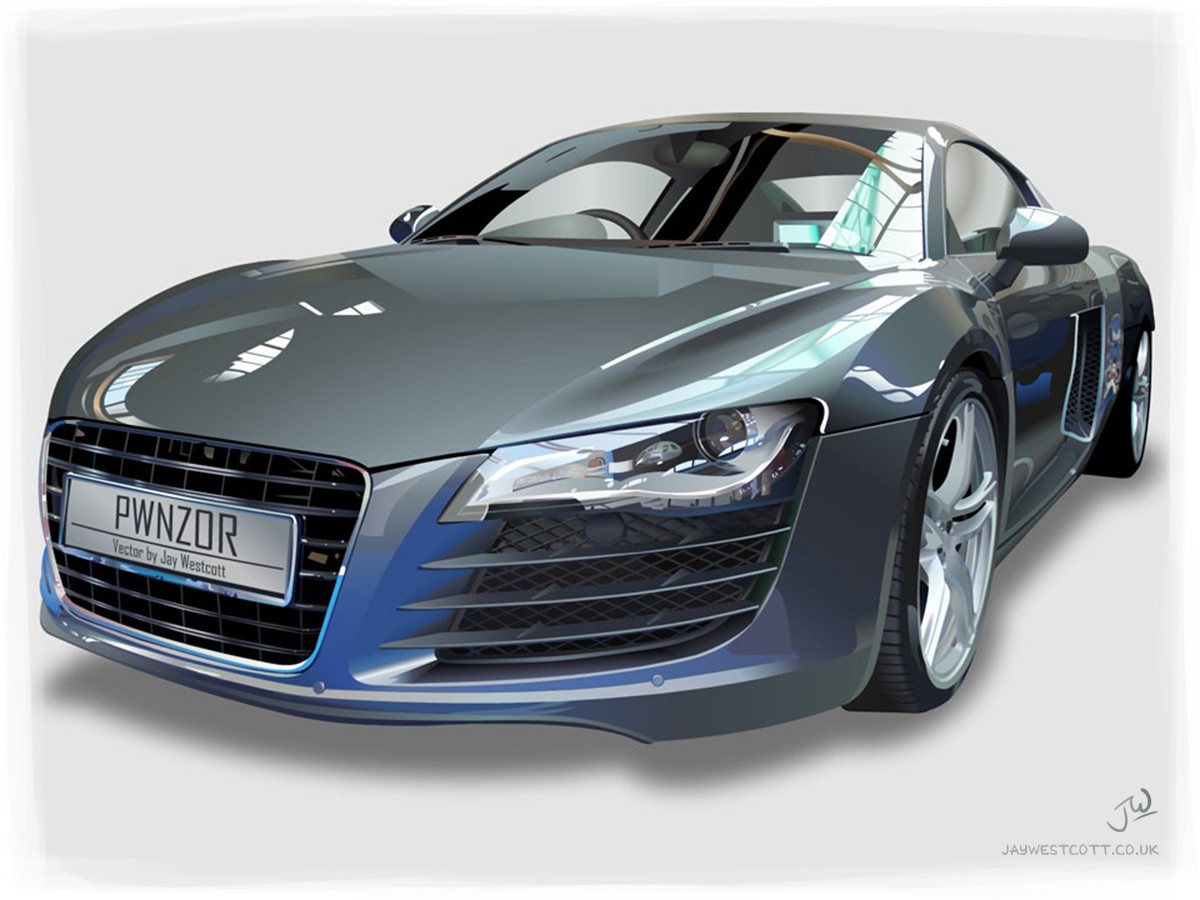 ArtStation - Audi R8 Car
