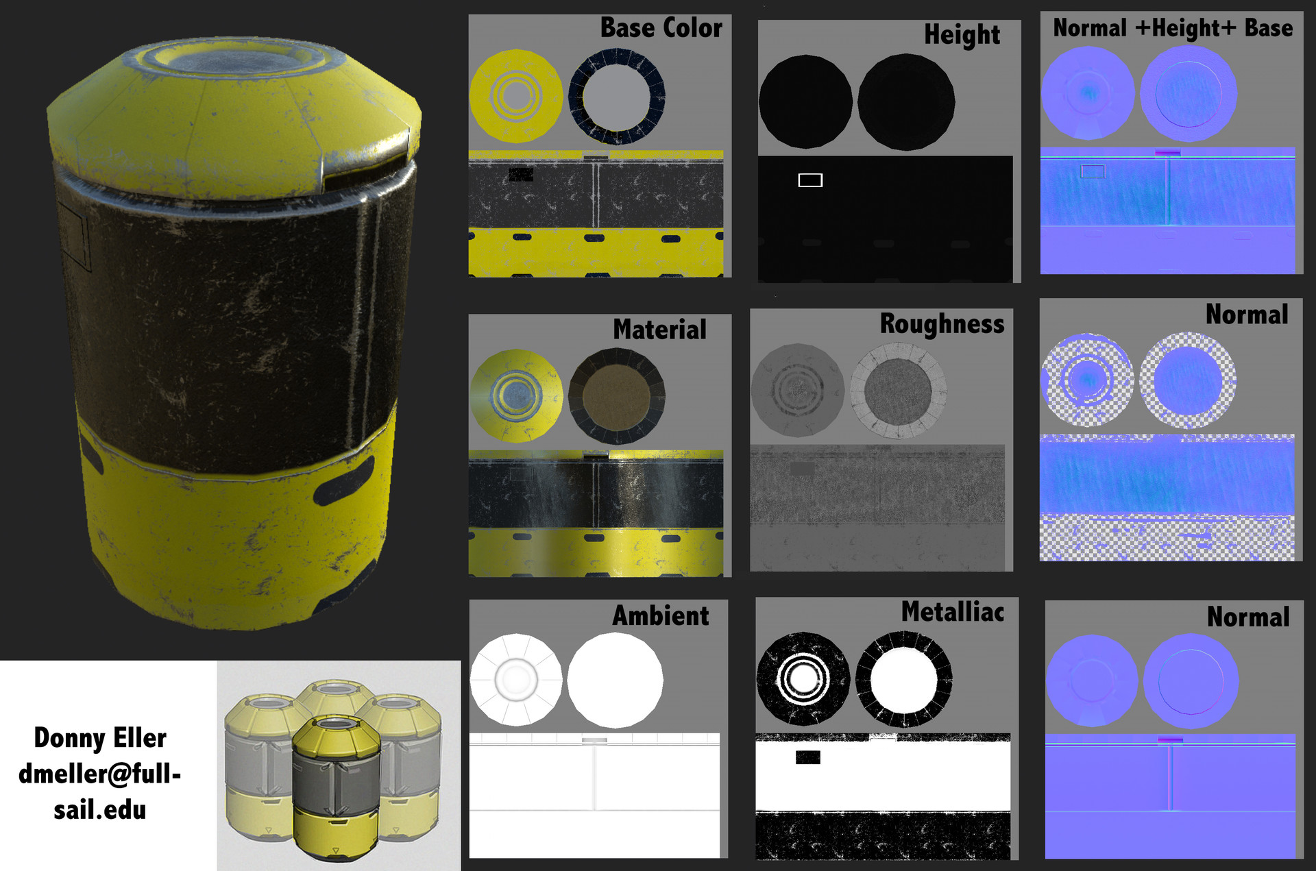 ArtStation - Barrel, class project