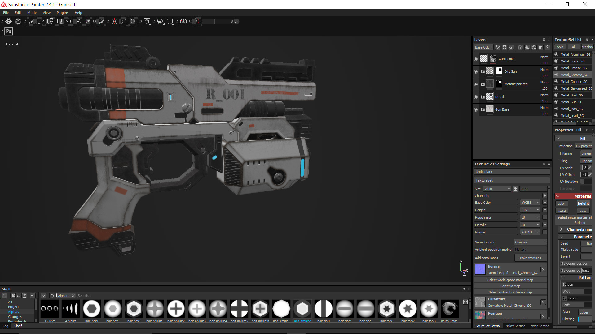 Mugunth (3DArtist) - Rancher_001 (Scifi Gun)