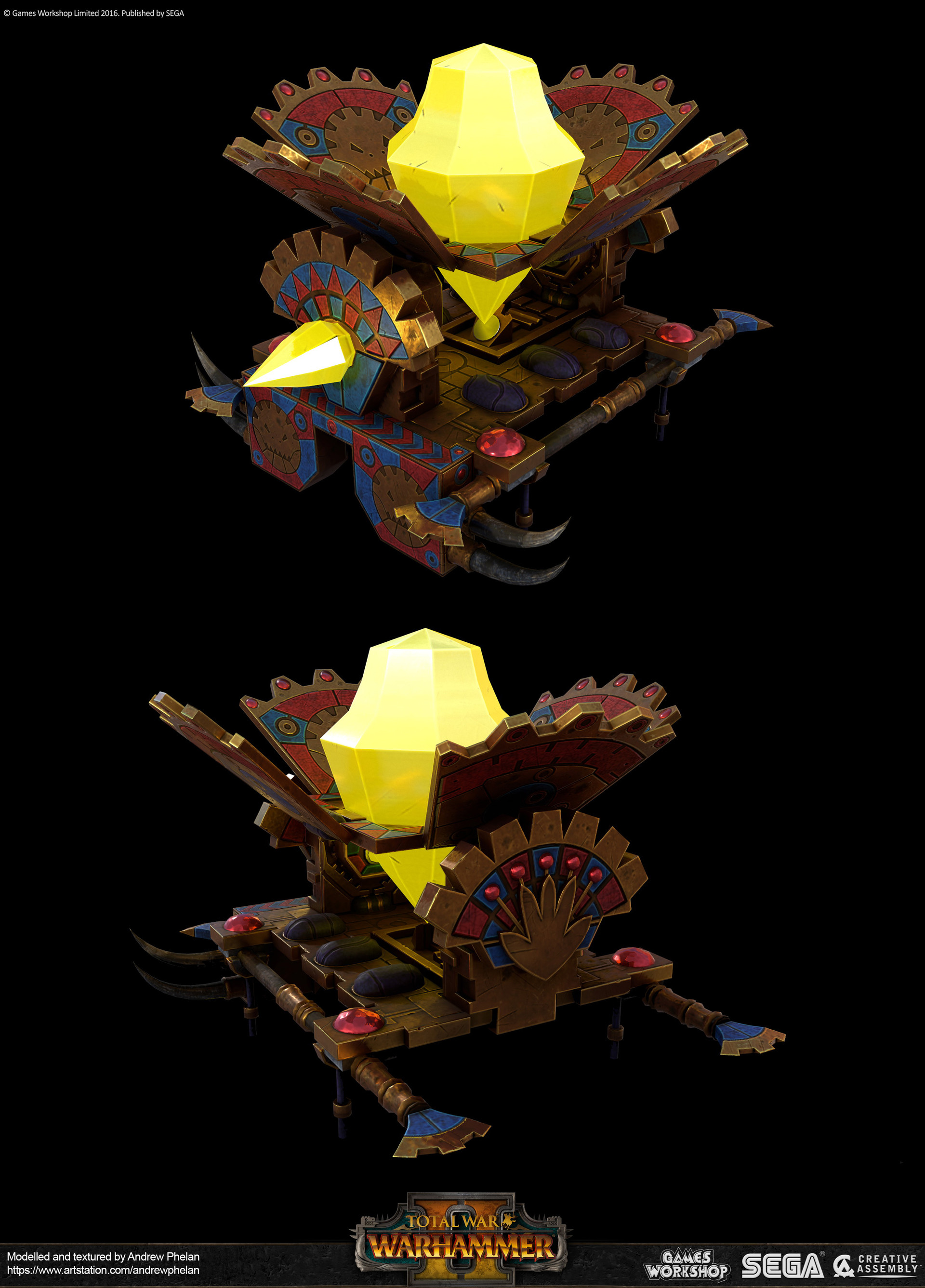 Andy Phelan - Lizardmen Models I created for Creative Assembly's ...