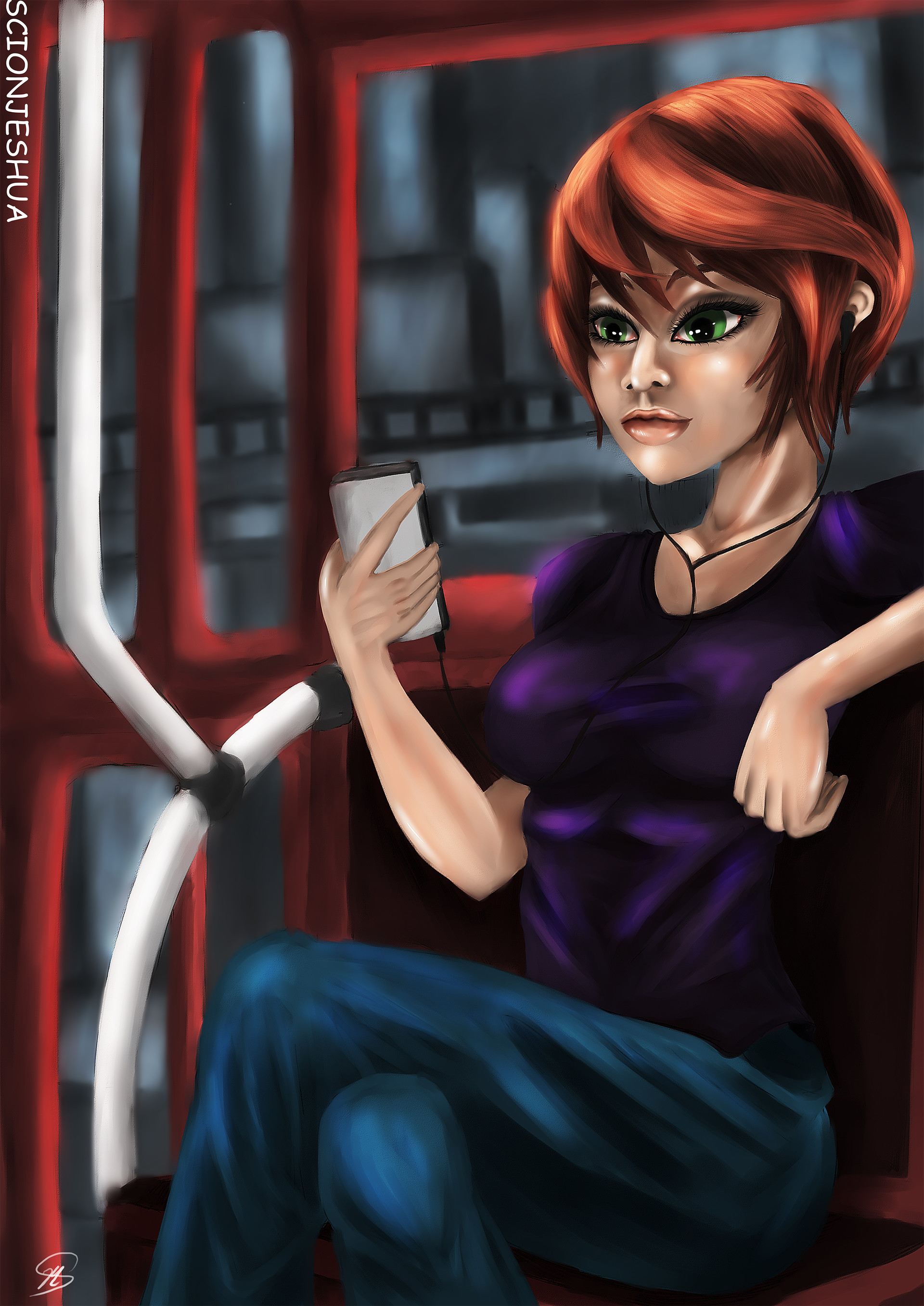 ArtStation - Bus Ride